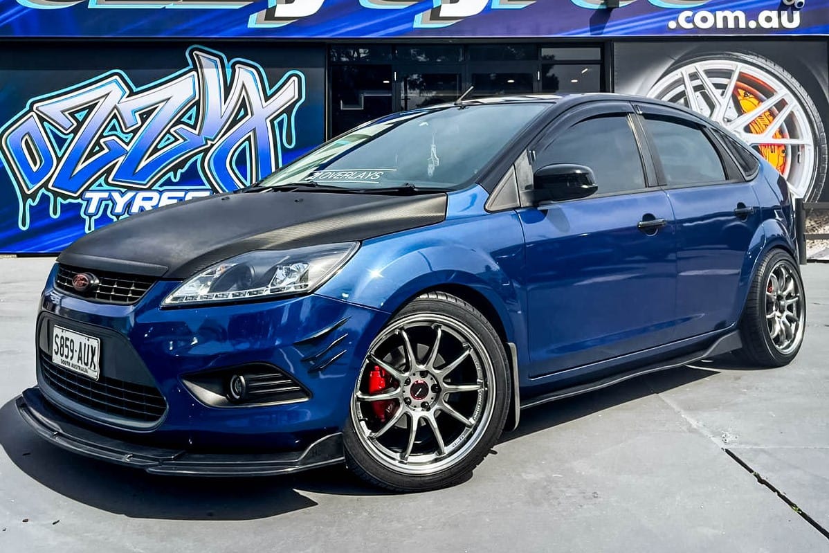 FORD FOCUS AVID AV-40 HYPER BLACK Wheel #13646