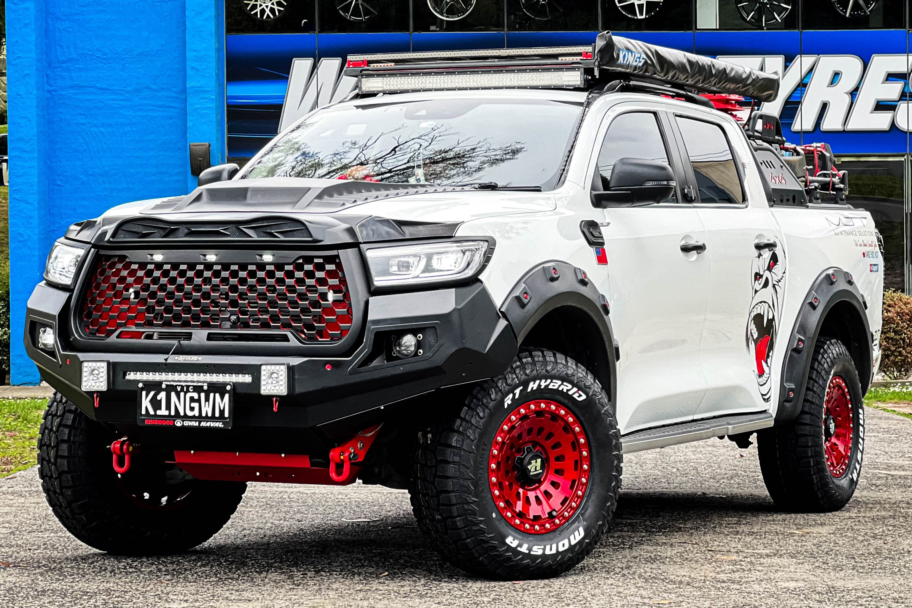 great wall cannon hussla strikeforce candy red wheel #14035