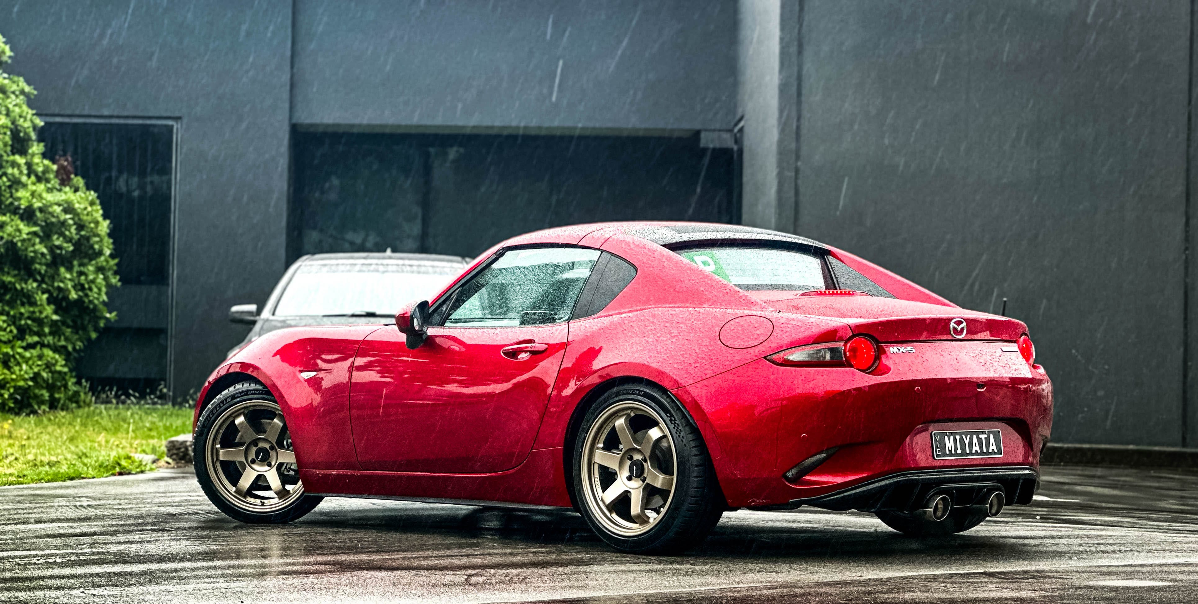 mazda mx-5 avid av-06 matte bronze wheel #14212