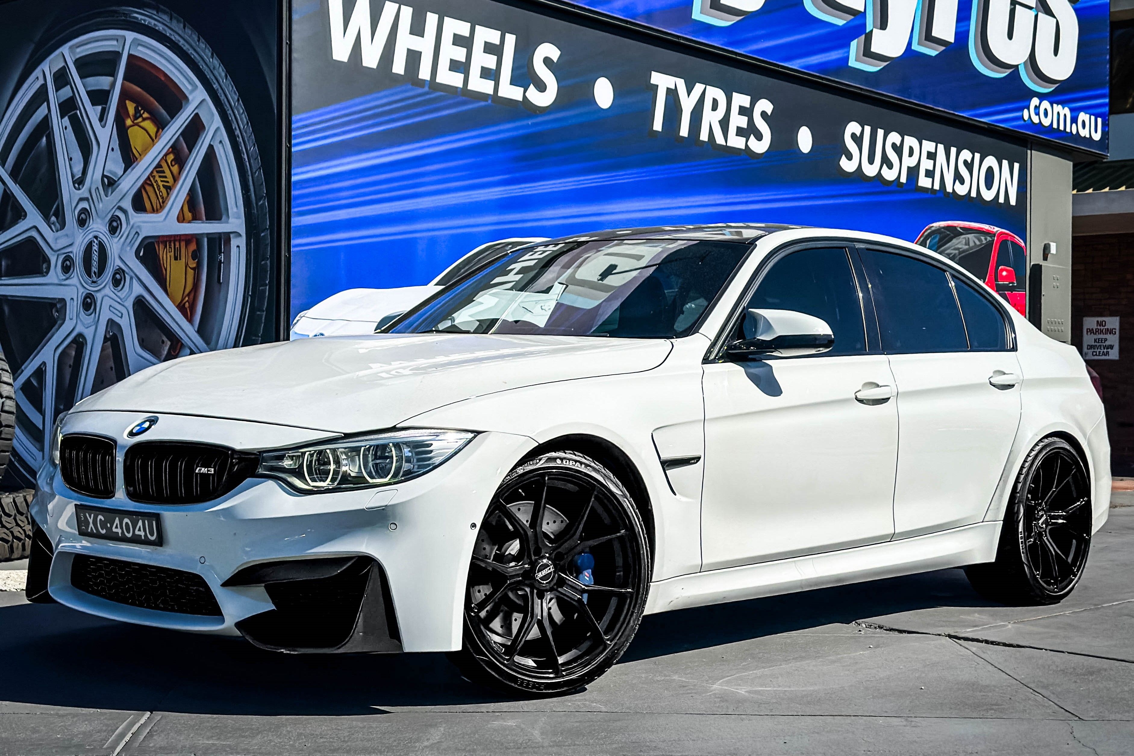 bmw m3 hussla breezy matte black wheel #14233