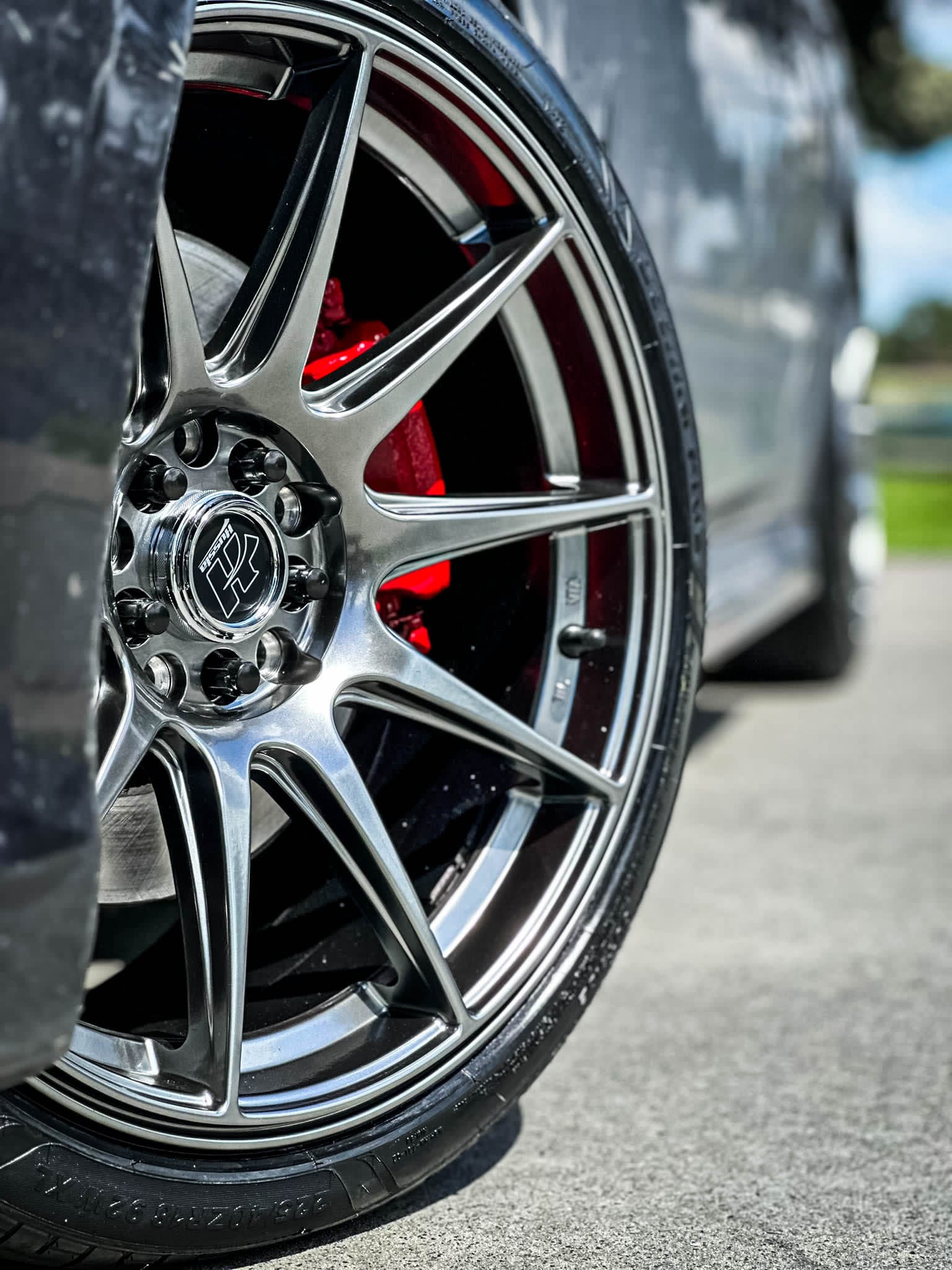 subaru liberty hussla 027 chromium wheel #14327