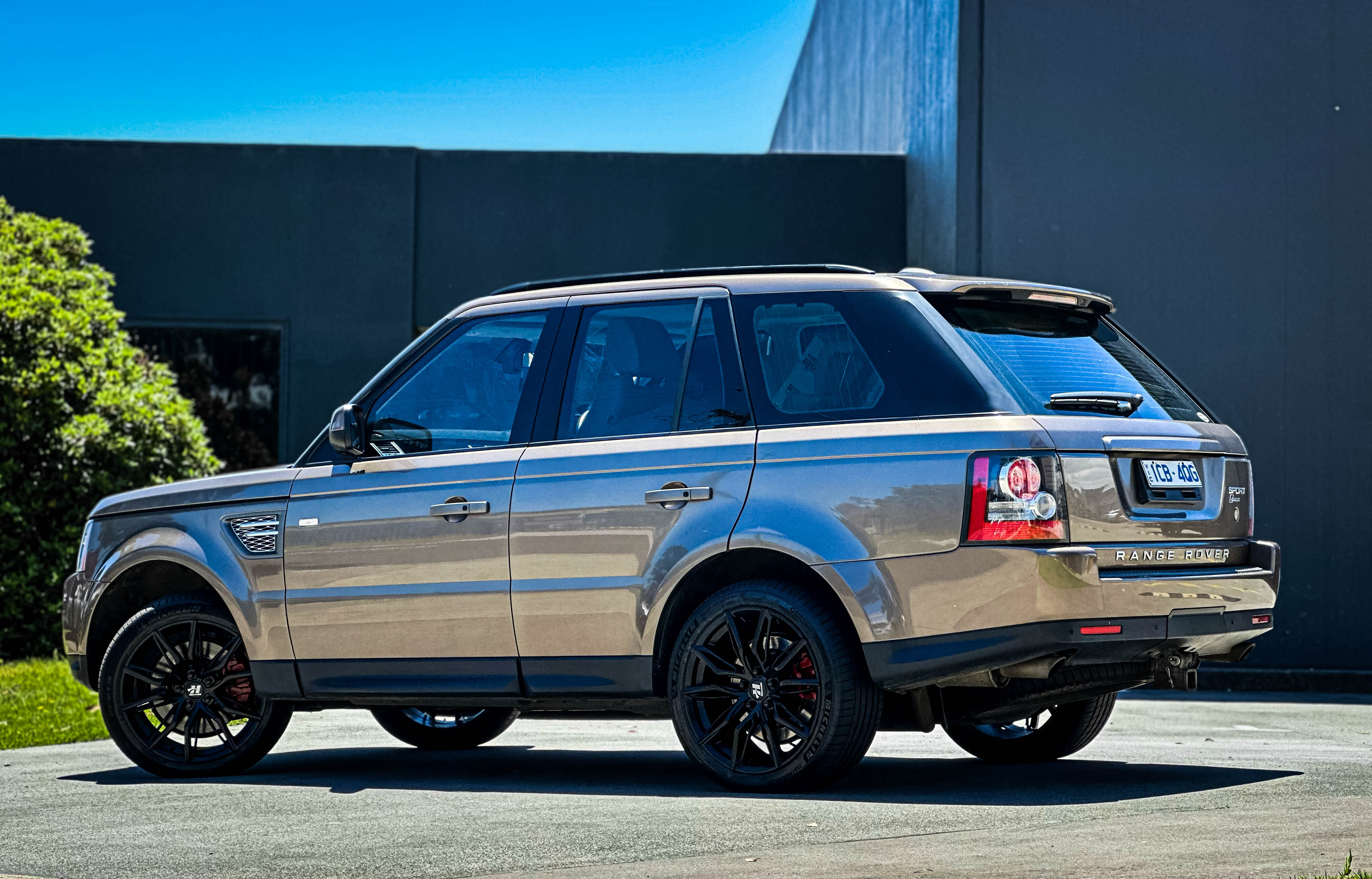 land rover range rover hussla medusa matte black wheel #14490