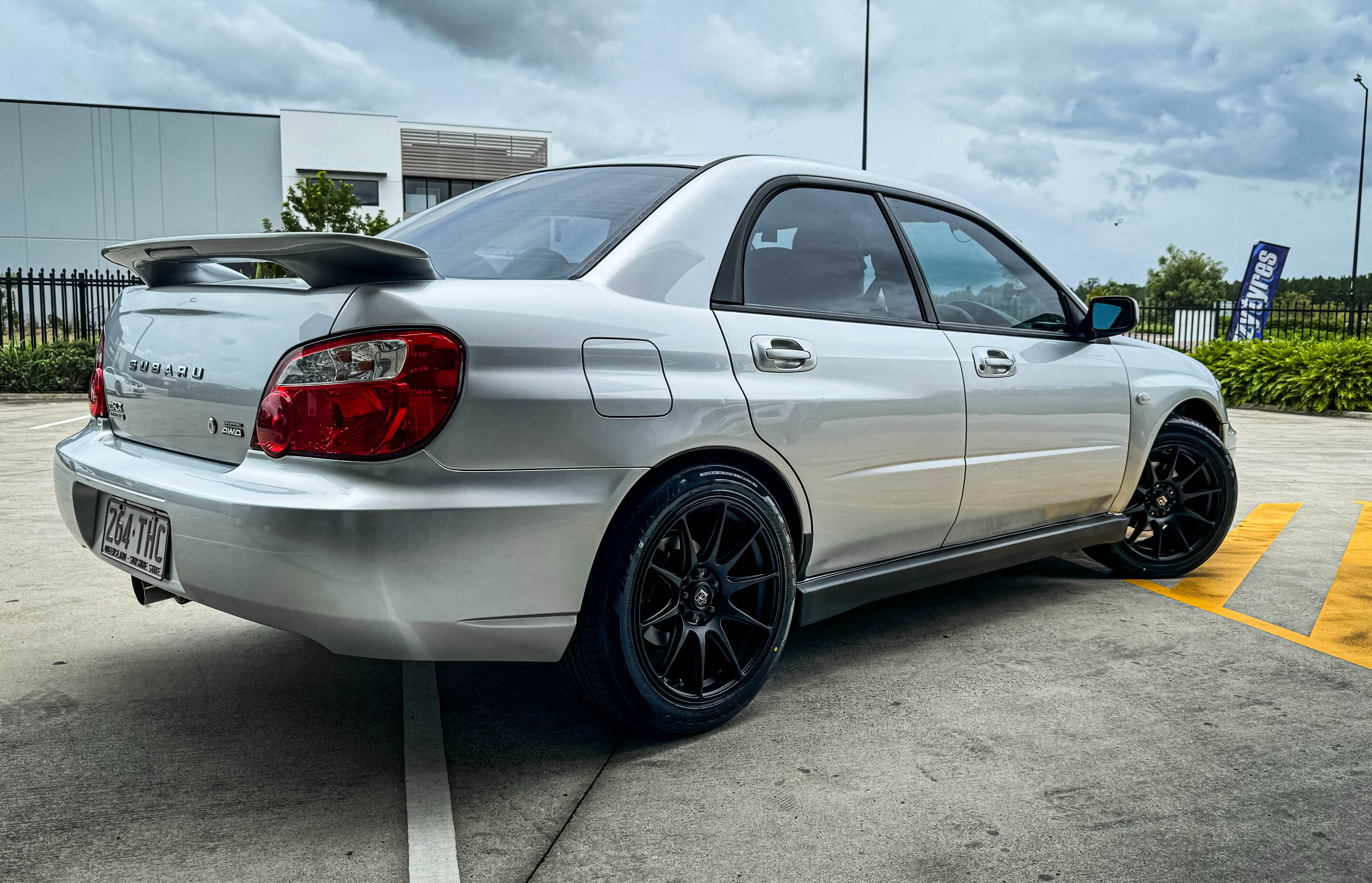 subaru forester hussla 027 matte black wheel #14687