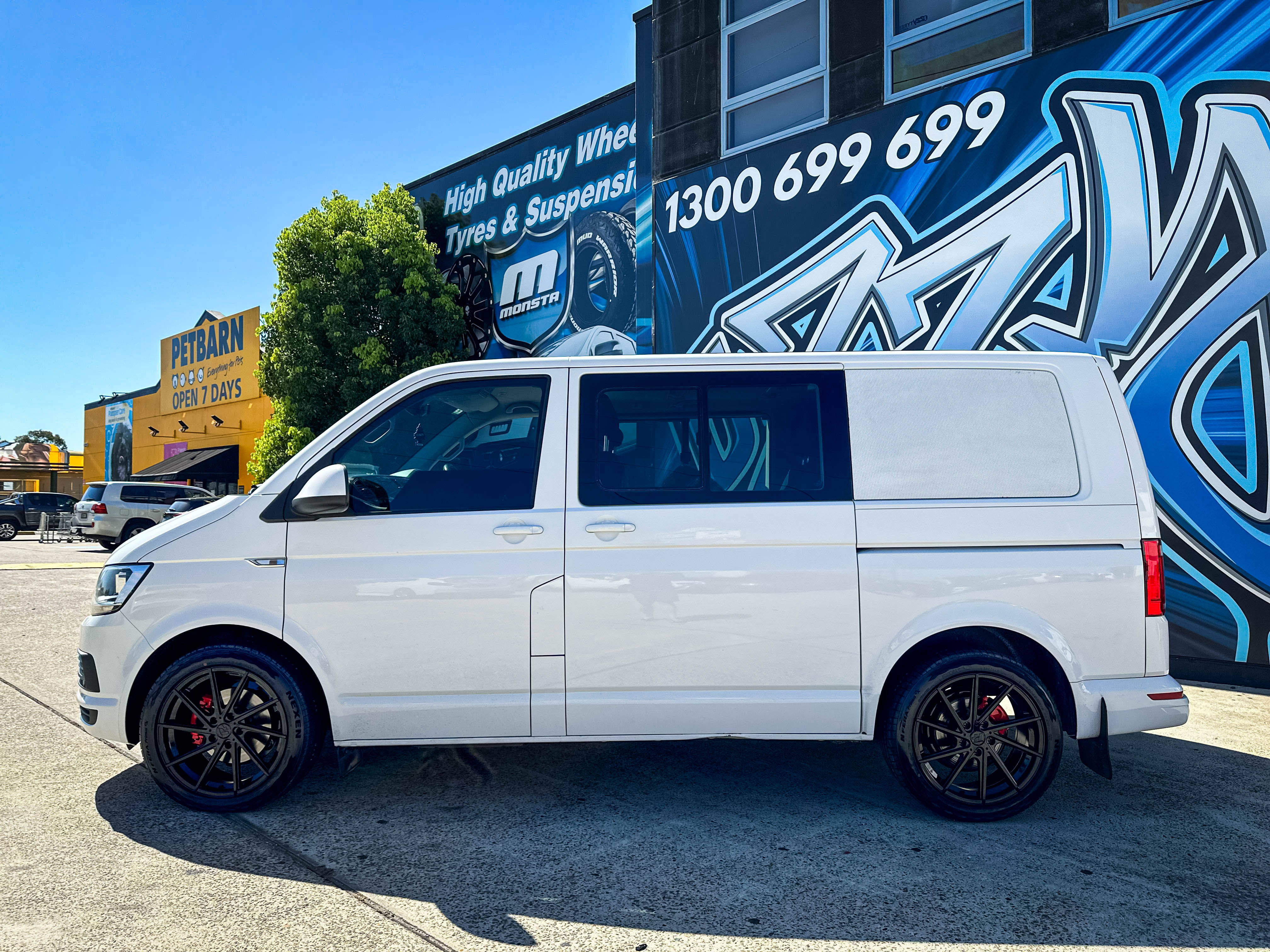 volkswagen multivan hussla alz gloss black wheel #14891