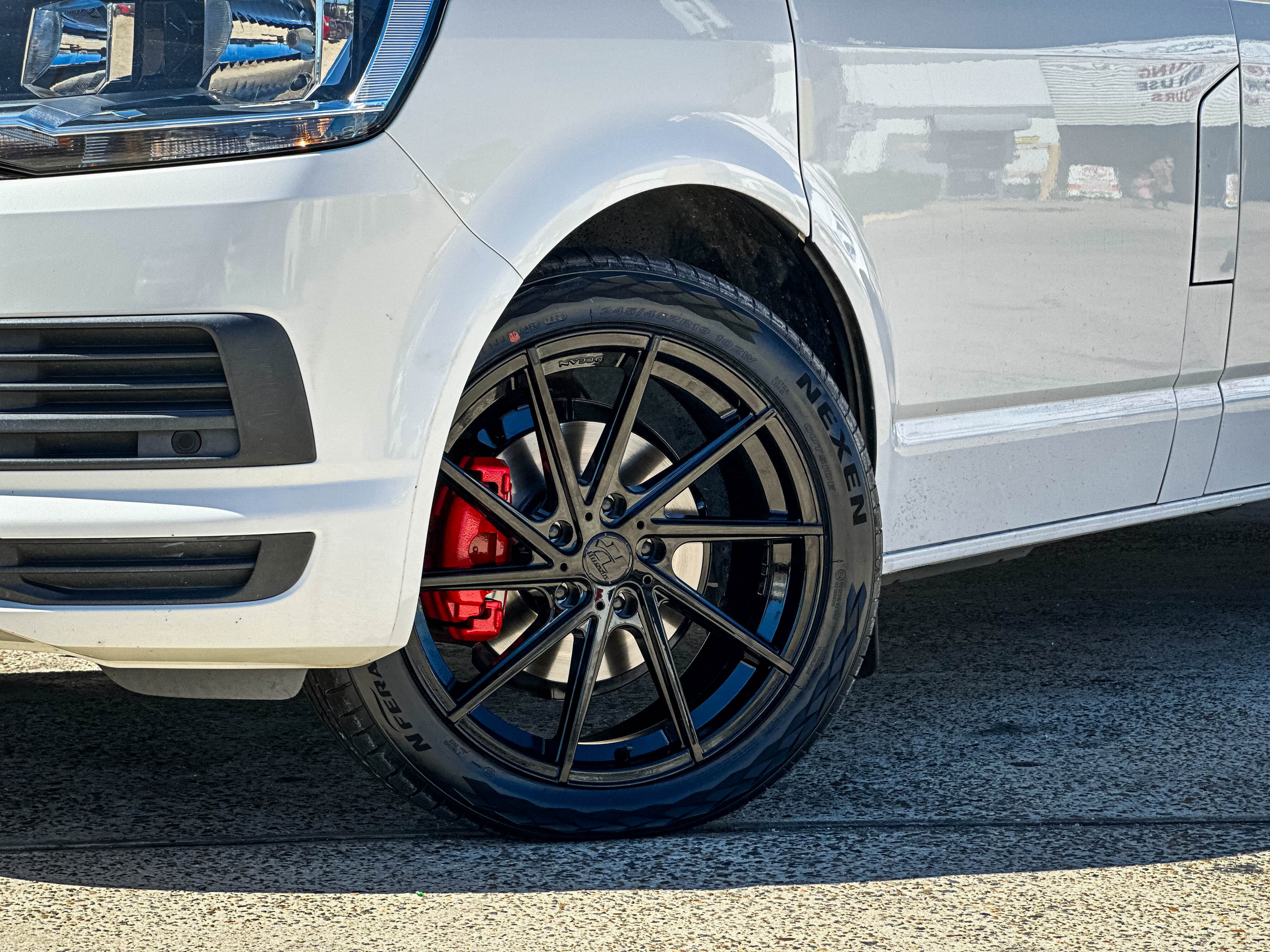 volkswagen multivan hussla alz gloss black wheel #14891