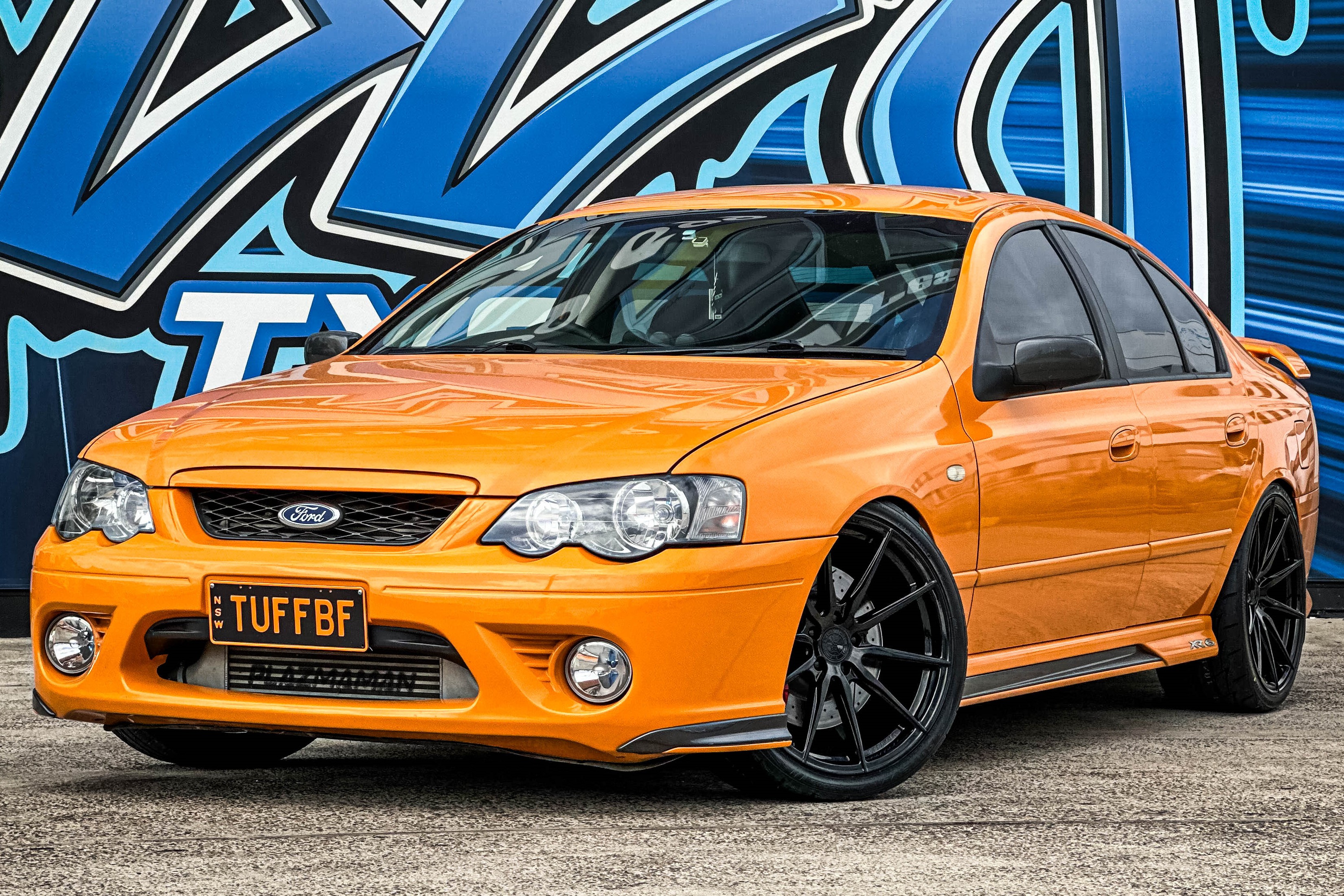 FORD FALCON VERTINI RF1.1 GLOSS BLACK Wheel #14905