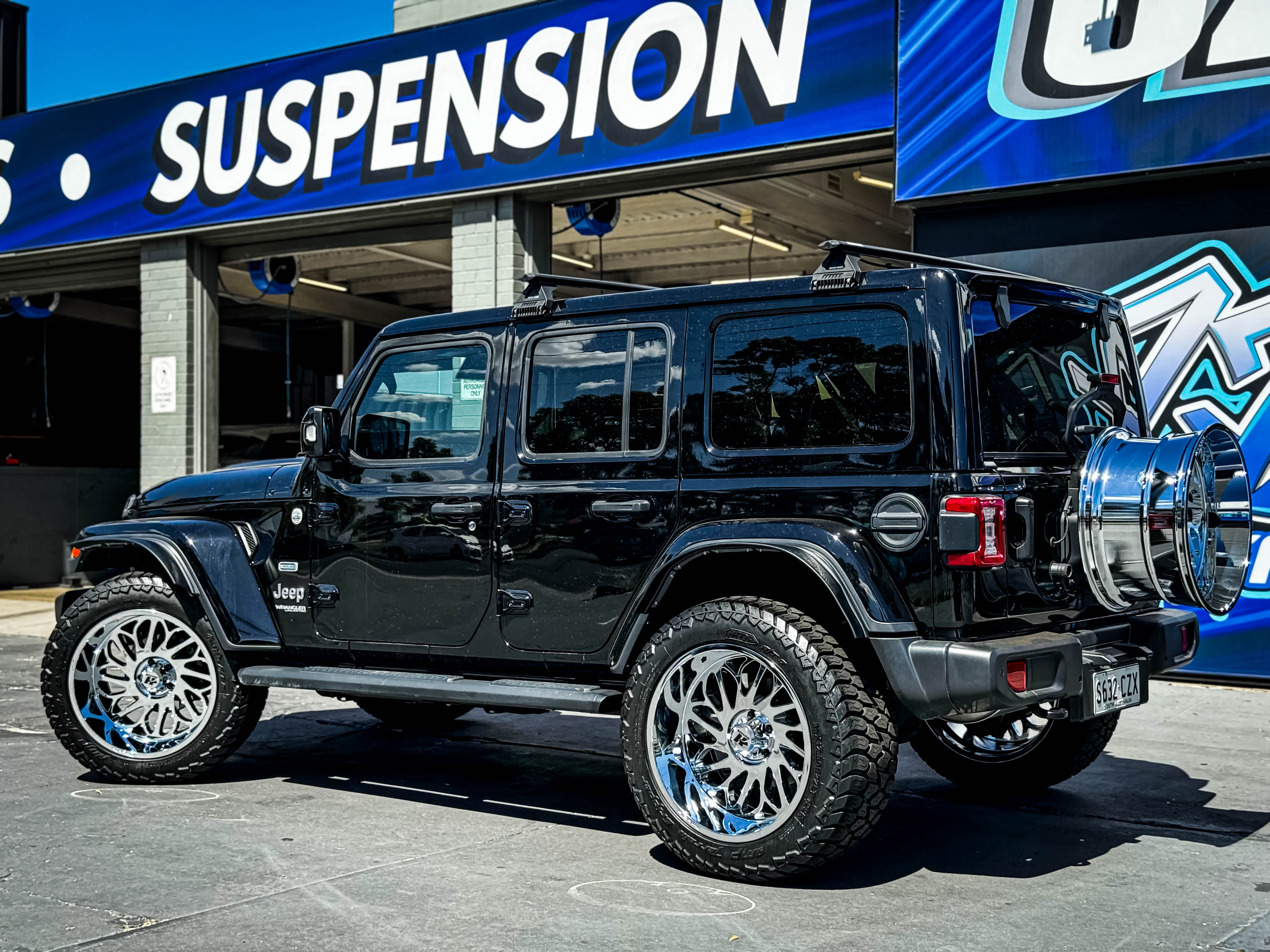 jeep wrangler hussla mac 10 chrome chrome wheel #14924