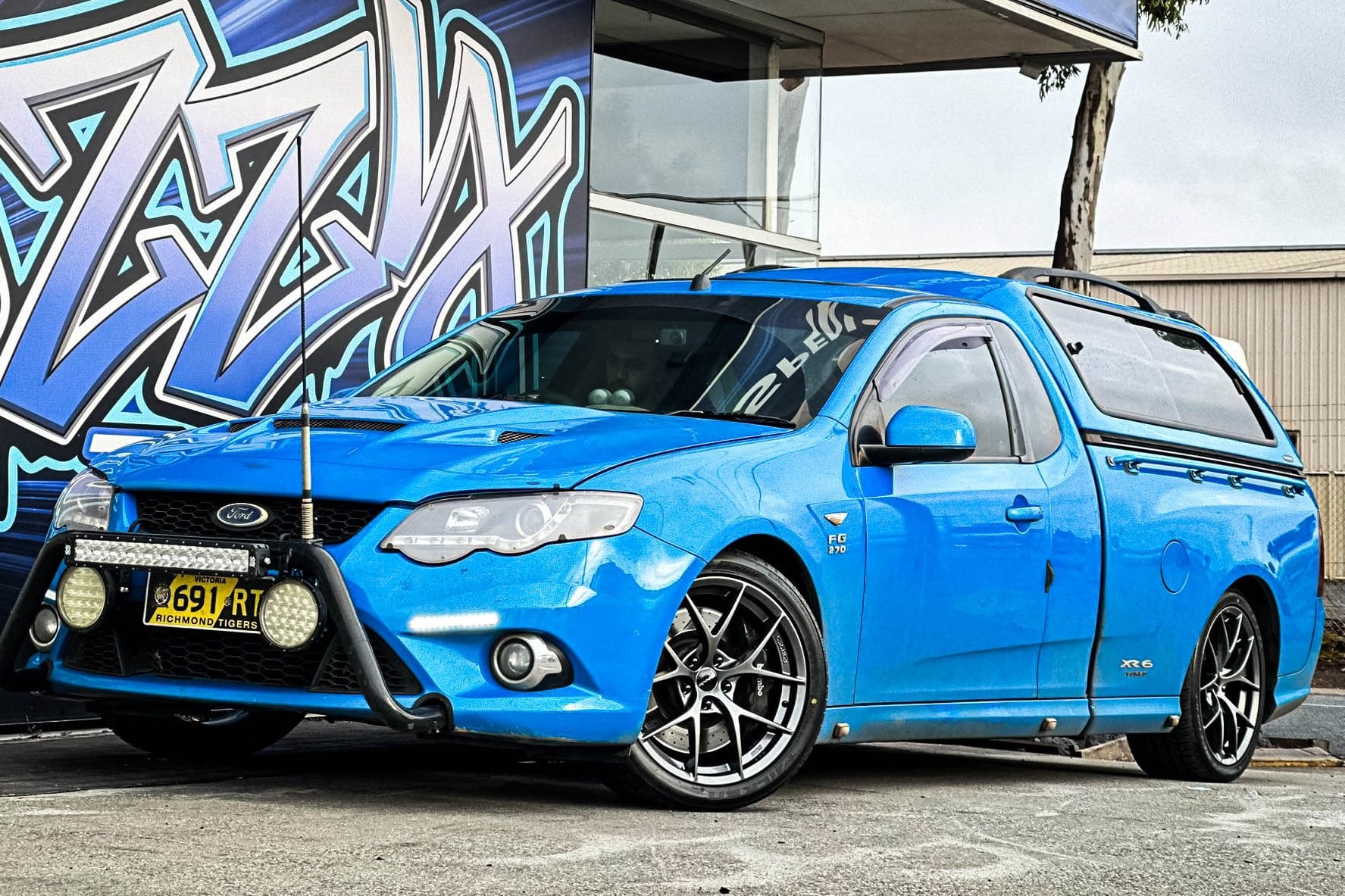 ford falcon hussla forged b5 diamond black wheel #15096