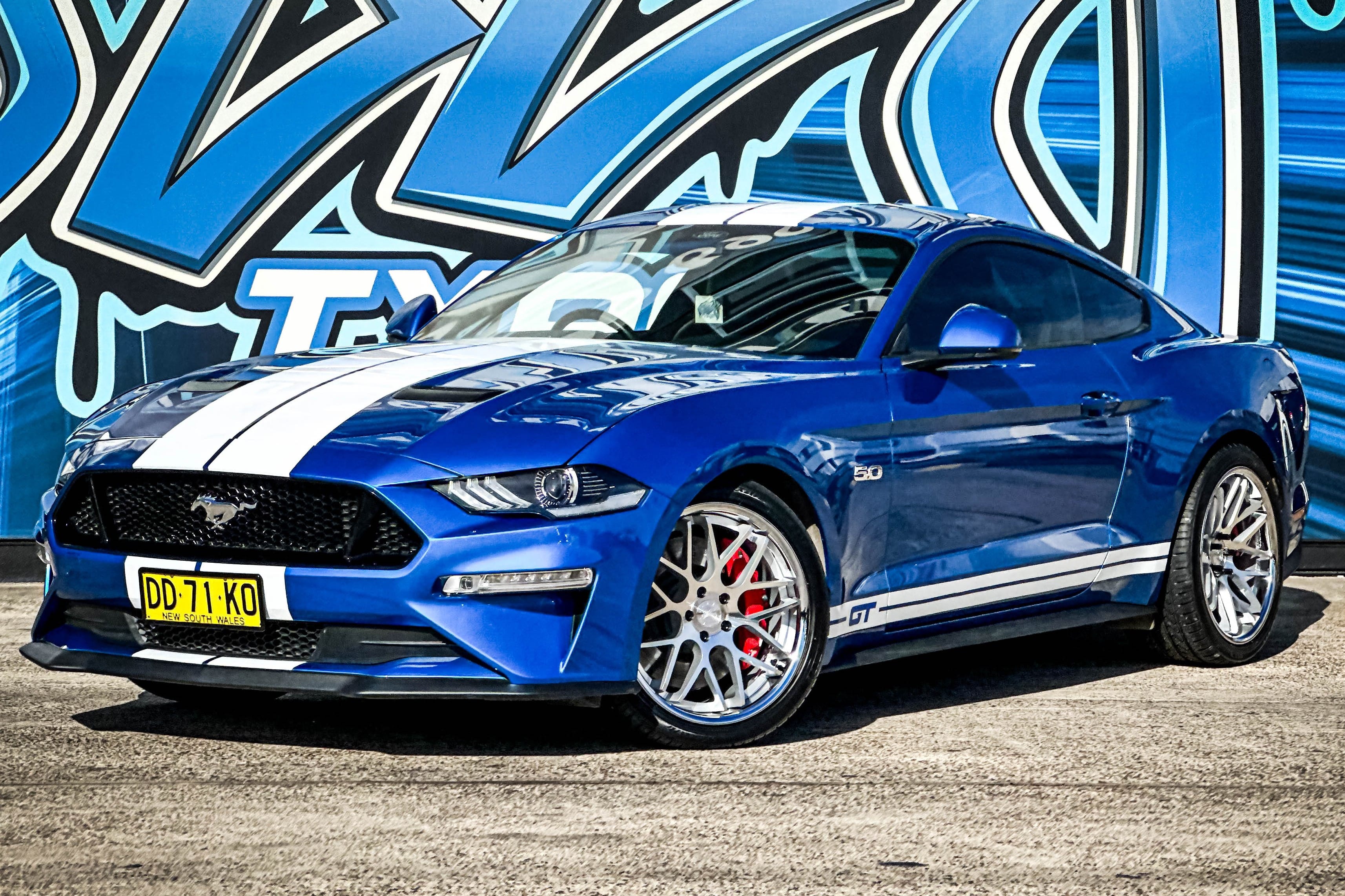 ford mustang vertini magic machined face chrome lip wheel #15104