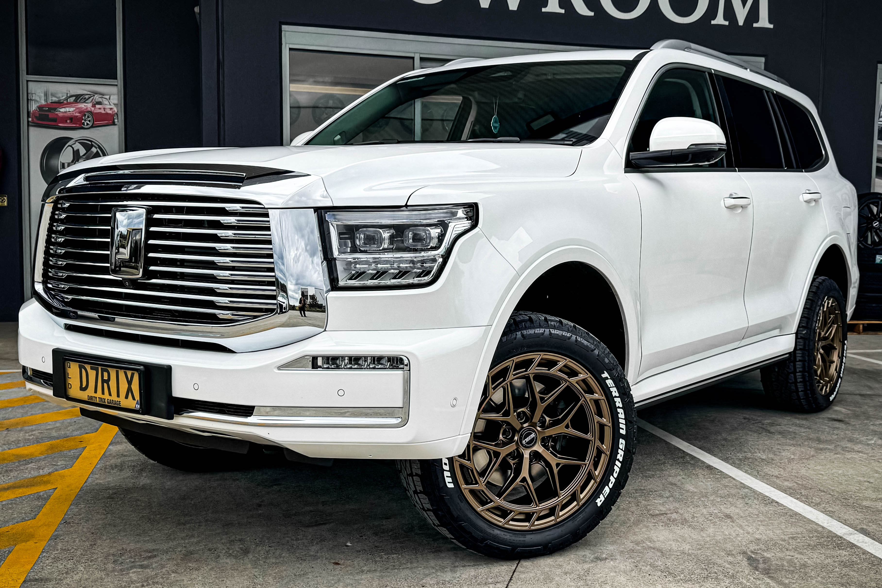 gwm tank 500 hussla gunner copper bronze wheel #15256