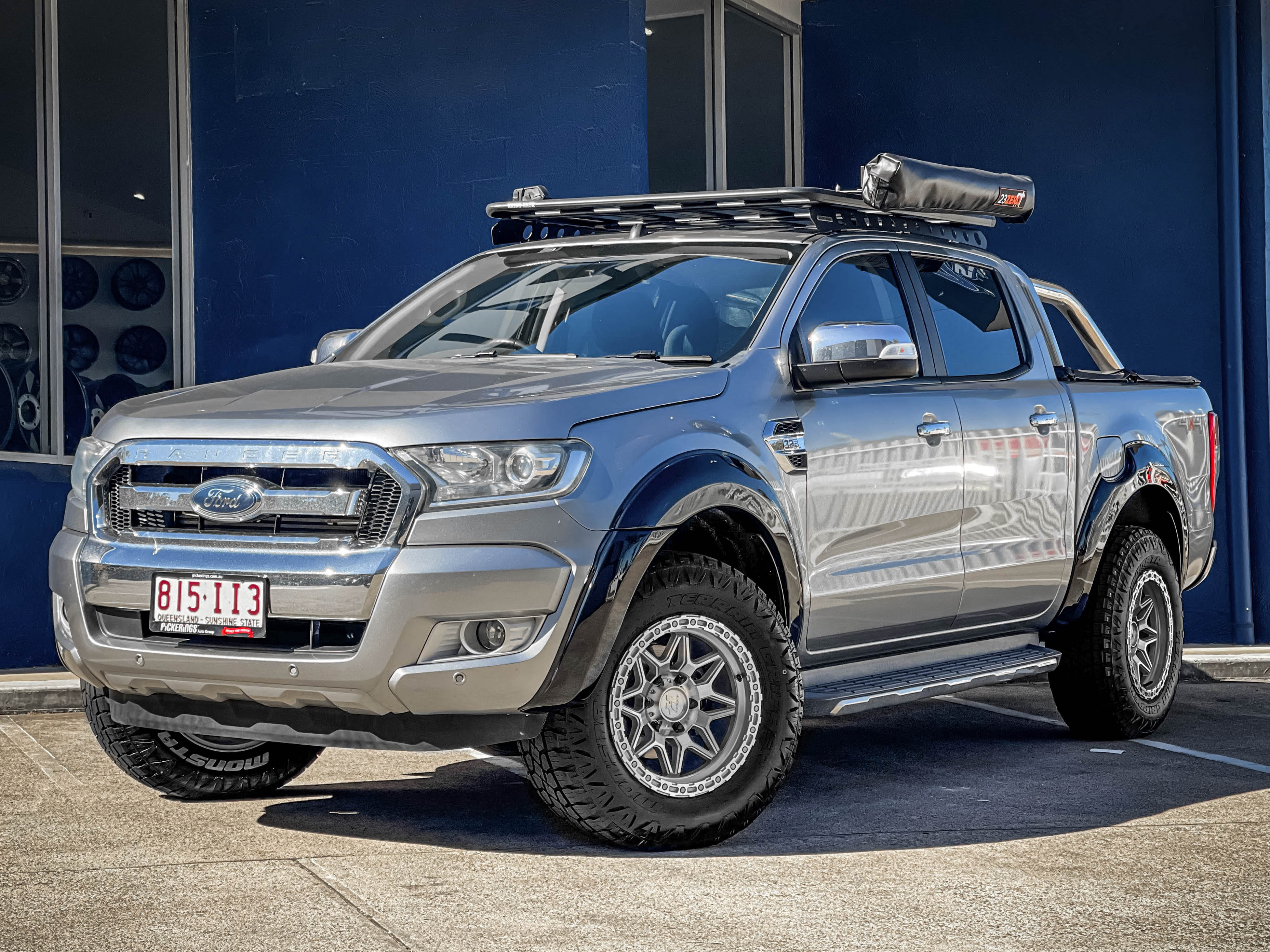 ford ranger hussla cadet diamond cut machined wheel #15683