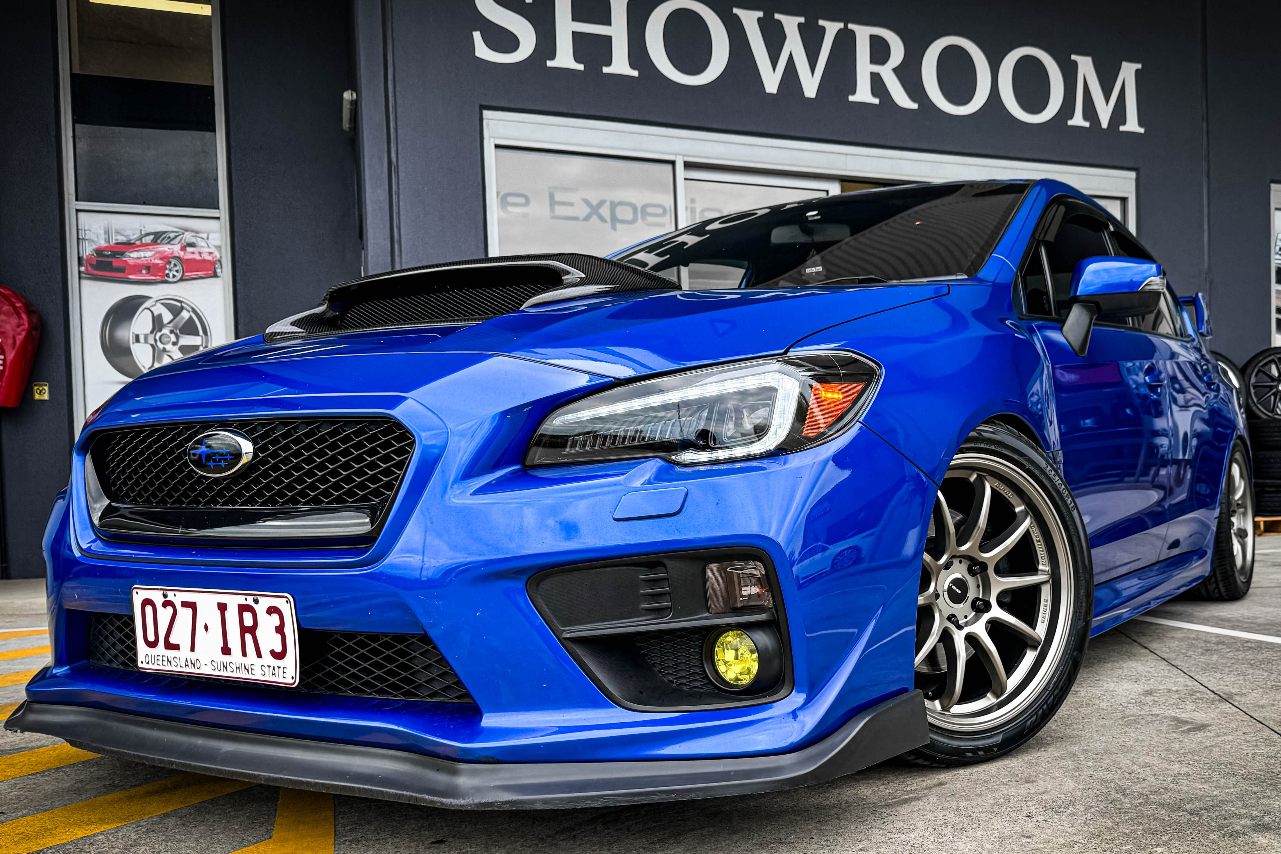 subaru wrx avid av-40 matte bronze wheel #15881