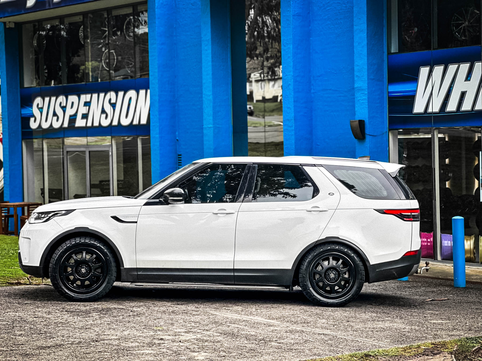 land rover discovery hussla raptor matte black wheel #15895