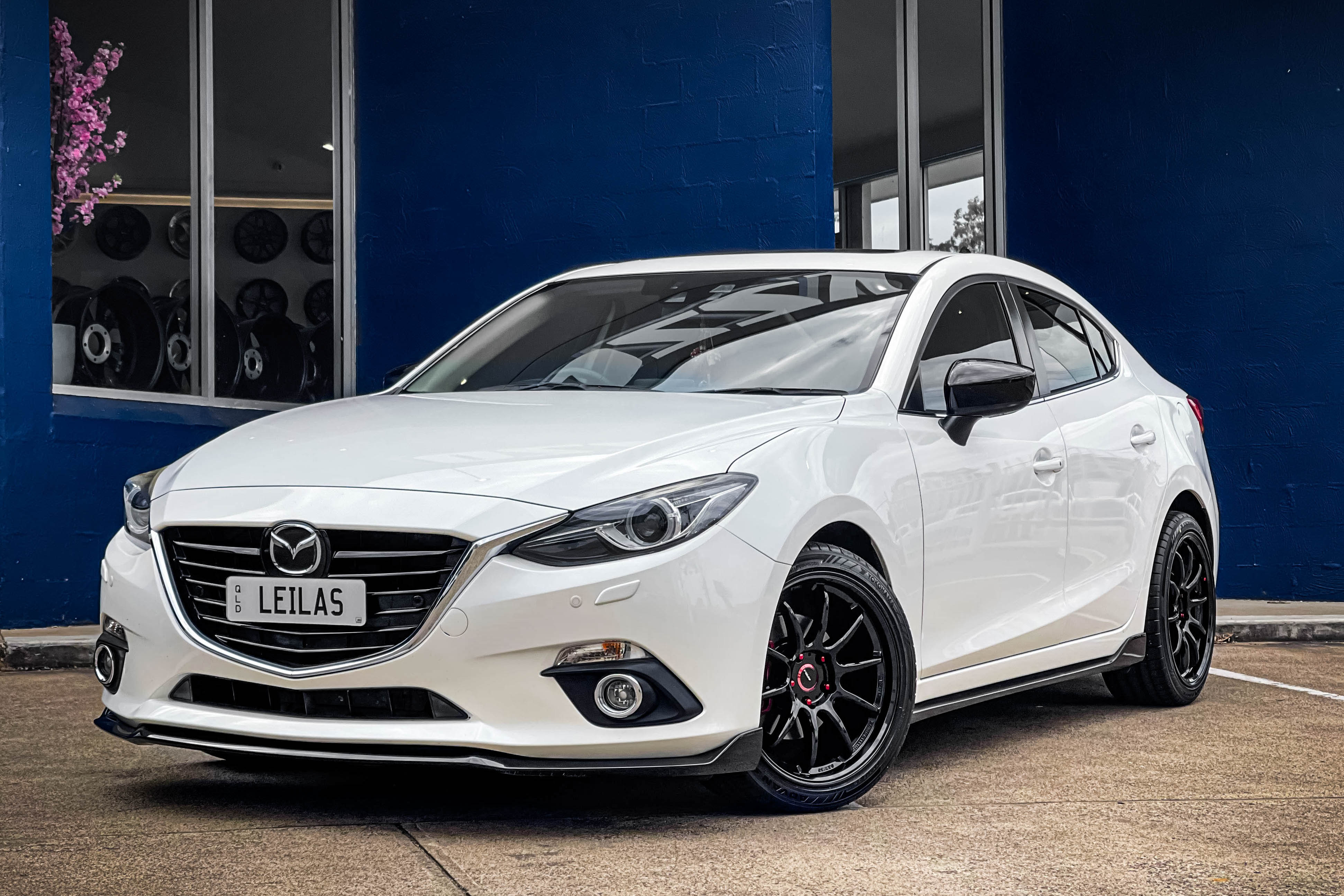 mazda 3 avid av-40 gloss black wheel #15908