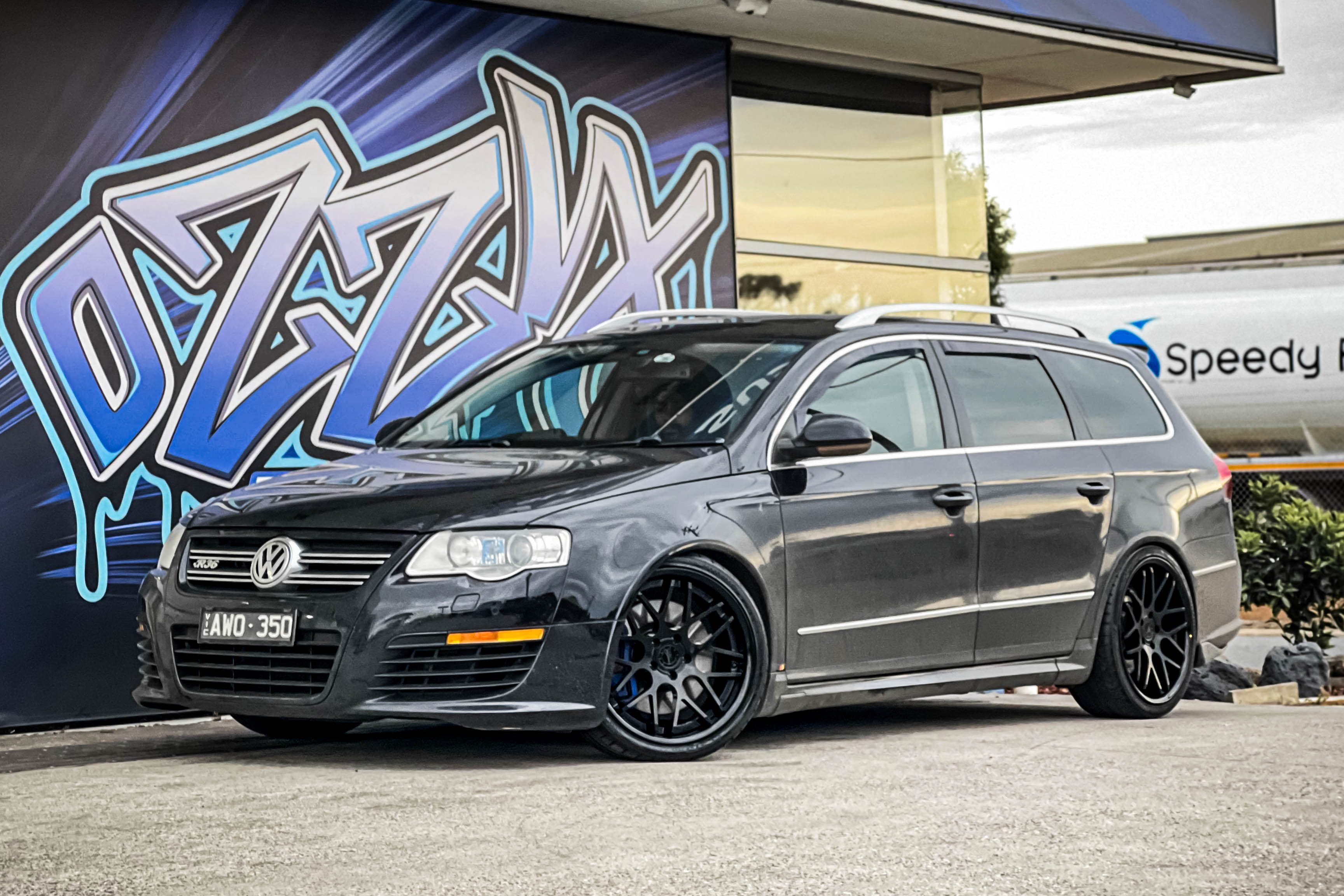 volkswagen golf vertini magic matte black wheel #16127