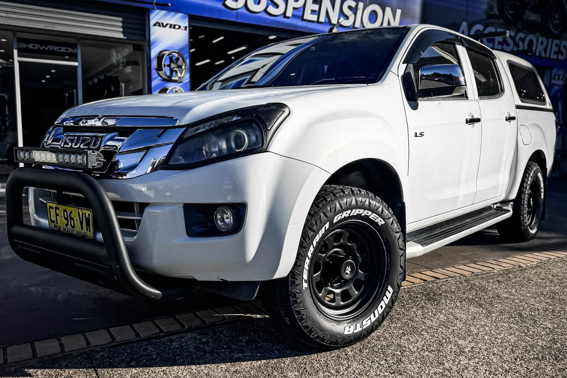 isuzu d-max revolution steel wheel matte black wheel #16335