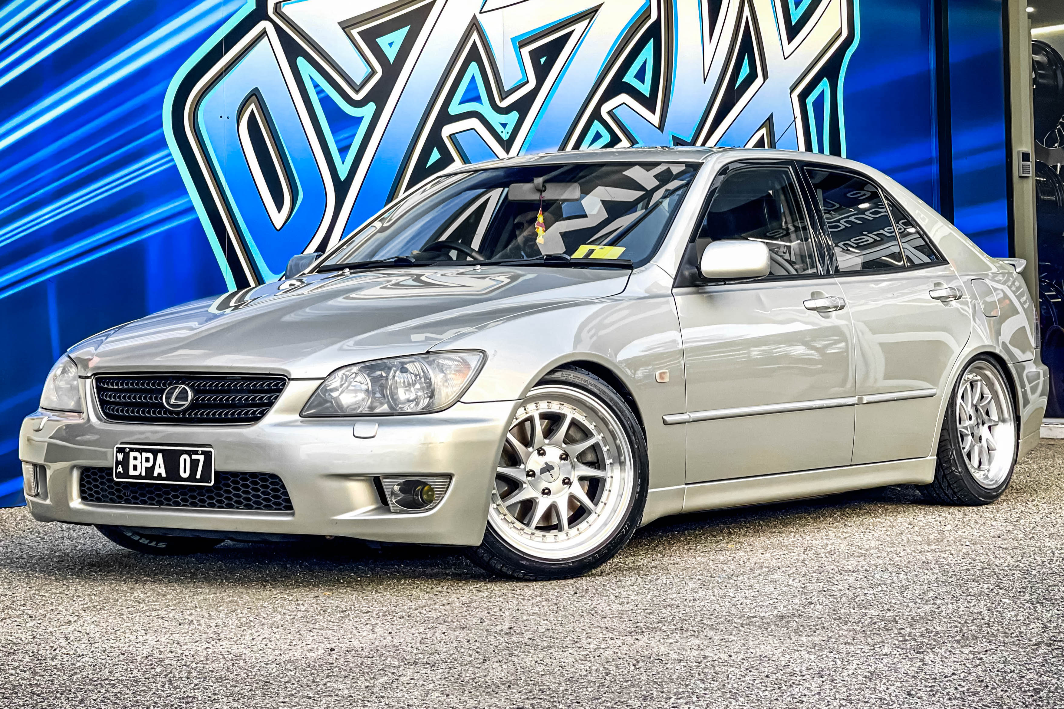 lexus is avid av-56 machined silver wheel #16343