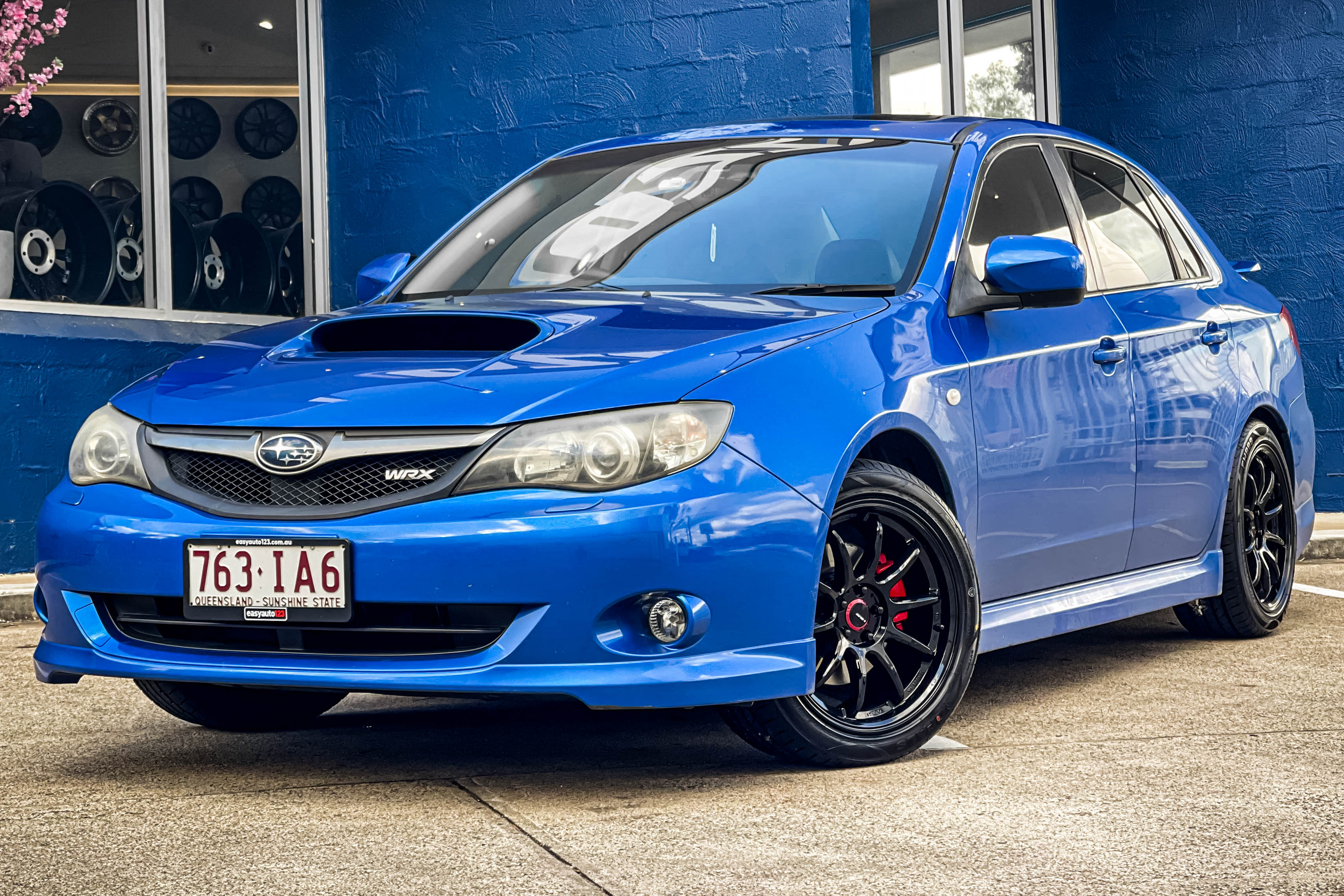 ford falcon avid av-40 gloss black wheel #16505