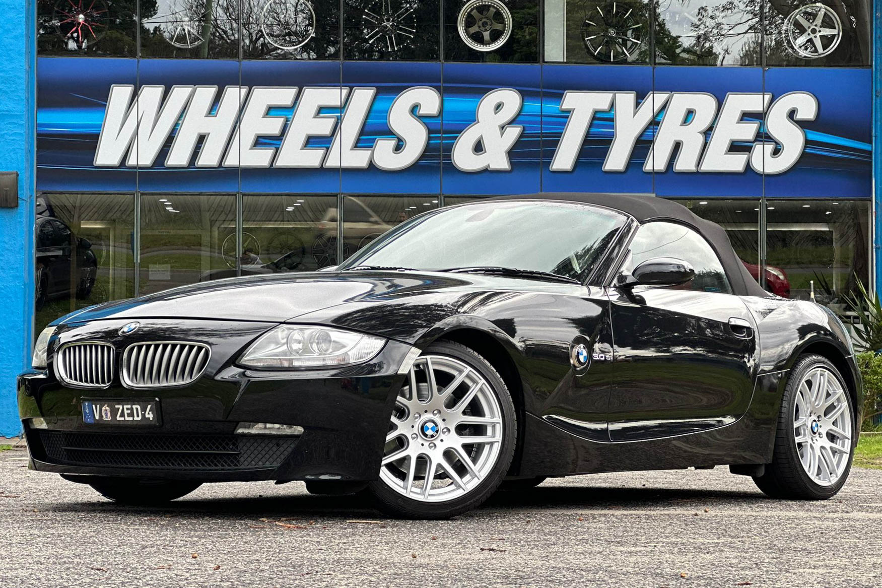 bmw z4 hussla euro bright silver wheel #16537