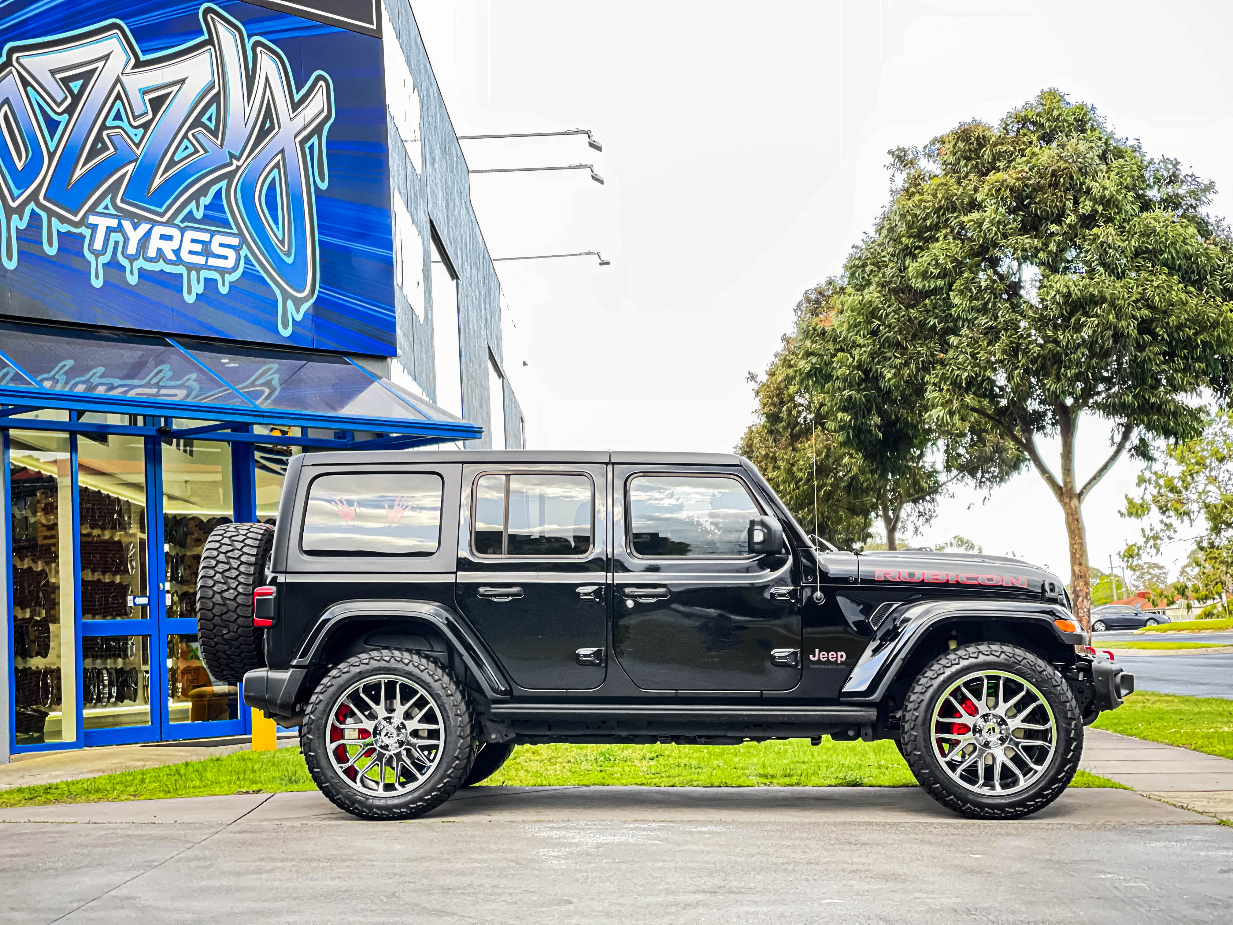 jeep wrangler hussla troop chrome chrome wheel #16555