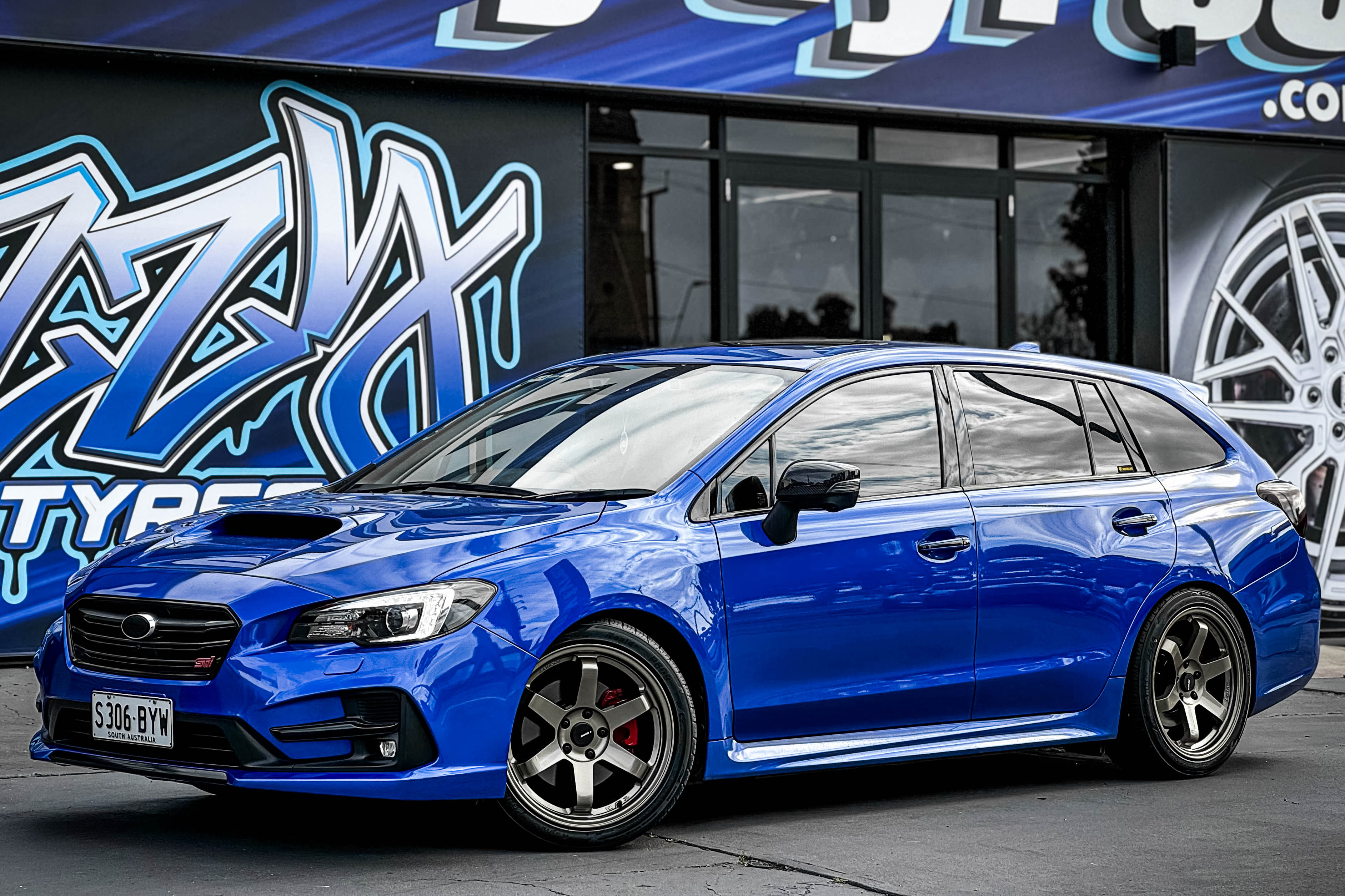 subaru levorg avid av-06 gloss bronze wheel #16564