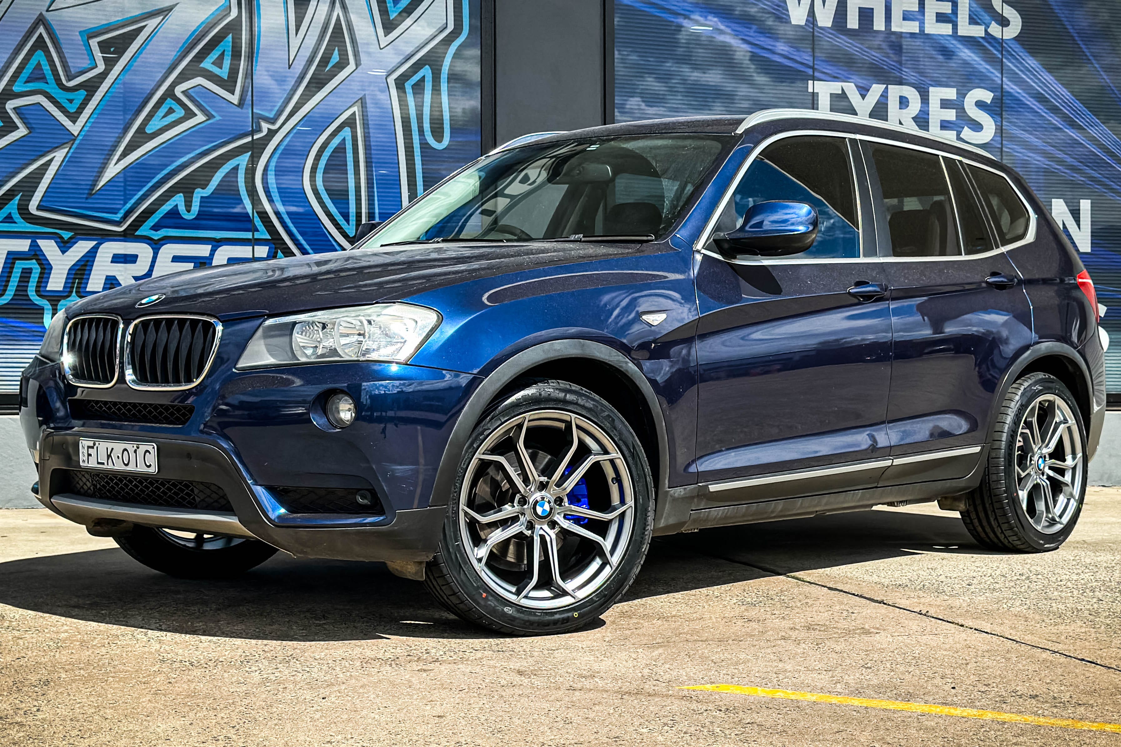 bmw x3 hussla royalty hyper black wheel #16643