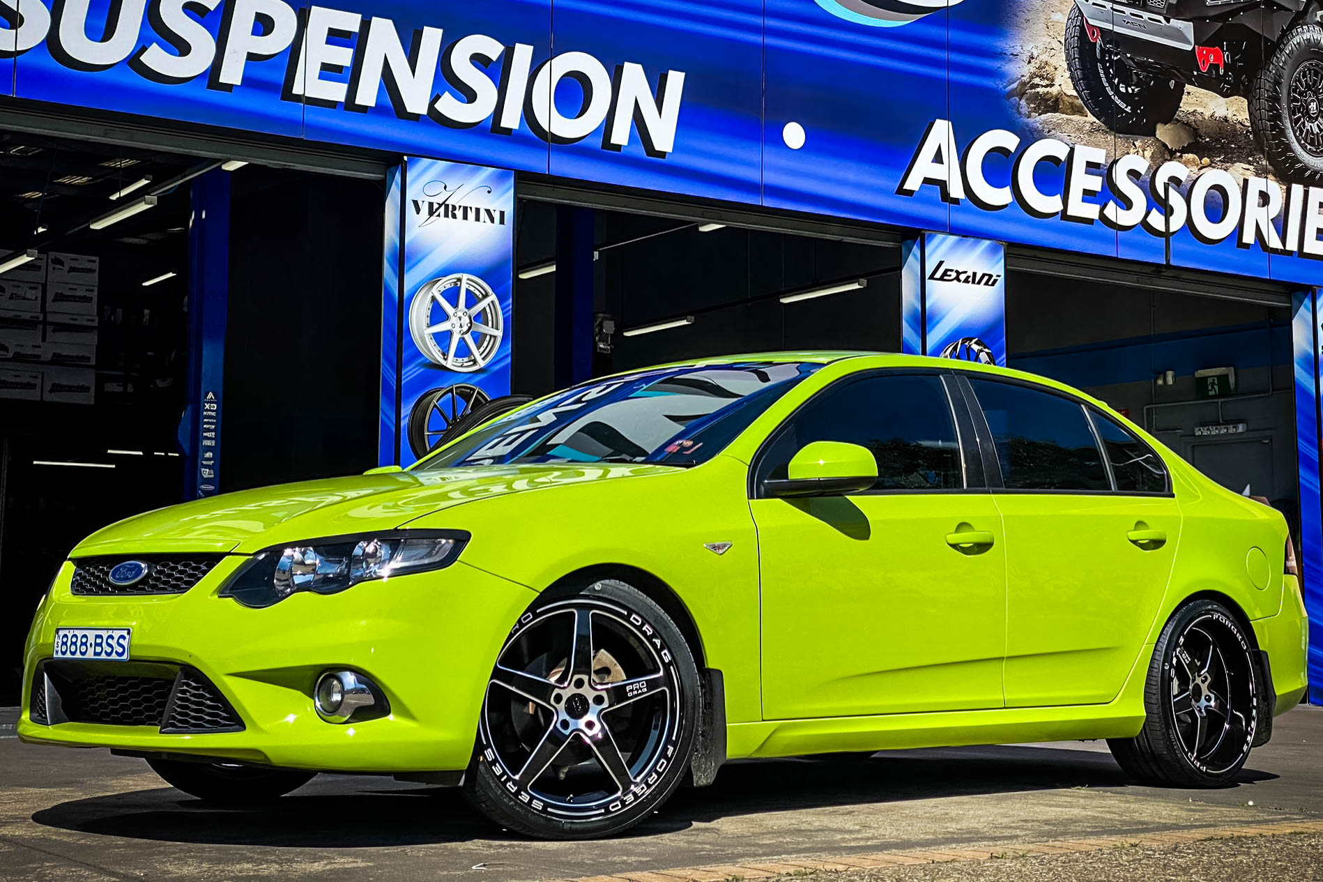 ford falcon pro drag pd1 black lip wheel #16769