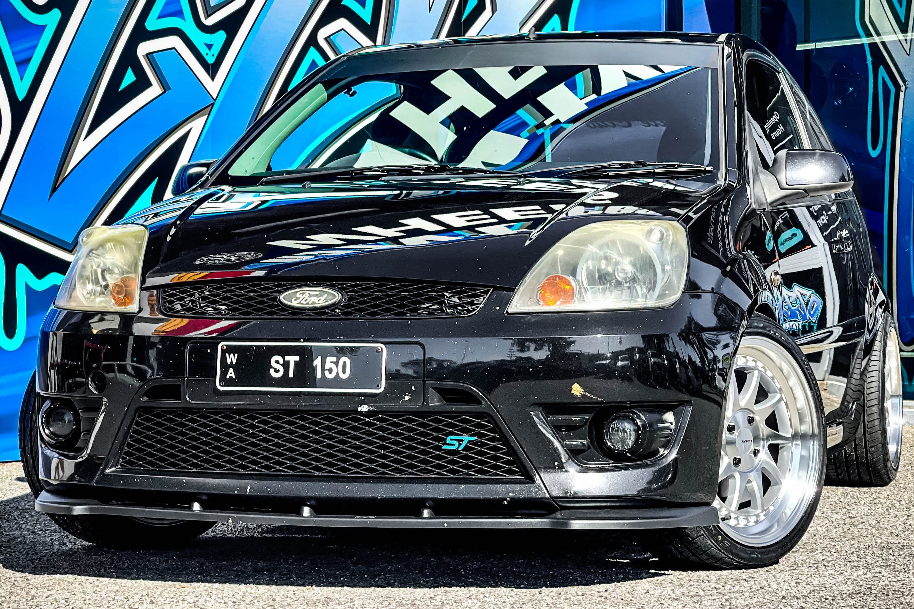 ford fiesta avid av-56 machined silver wheel #16770