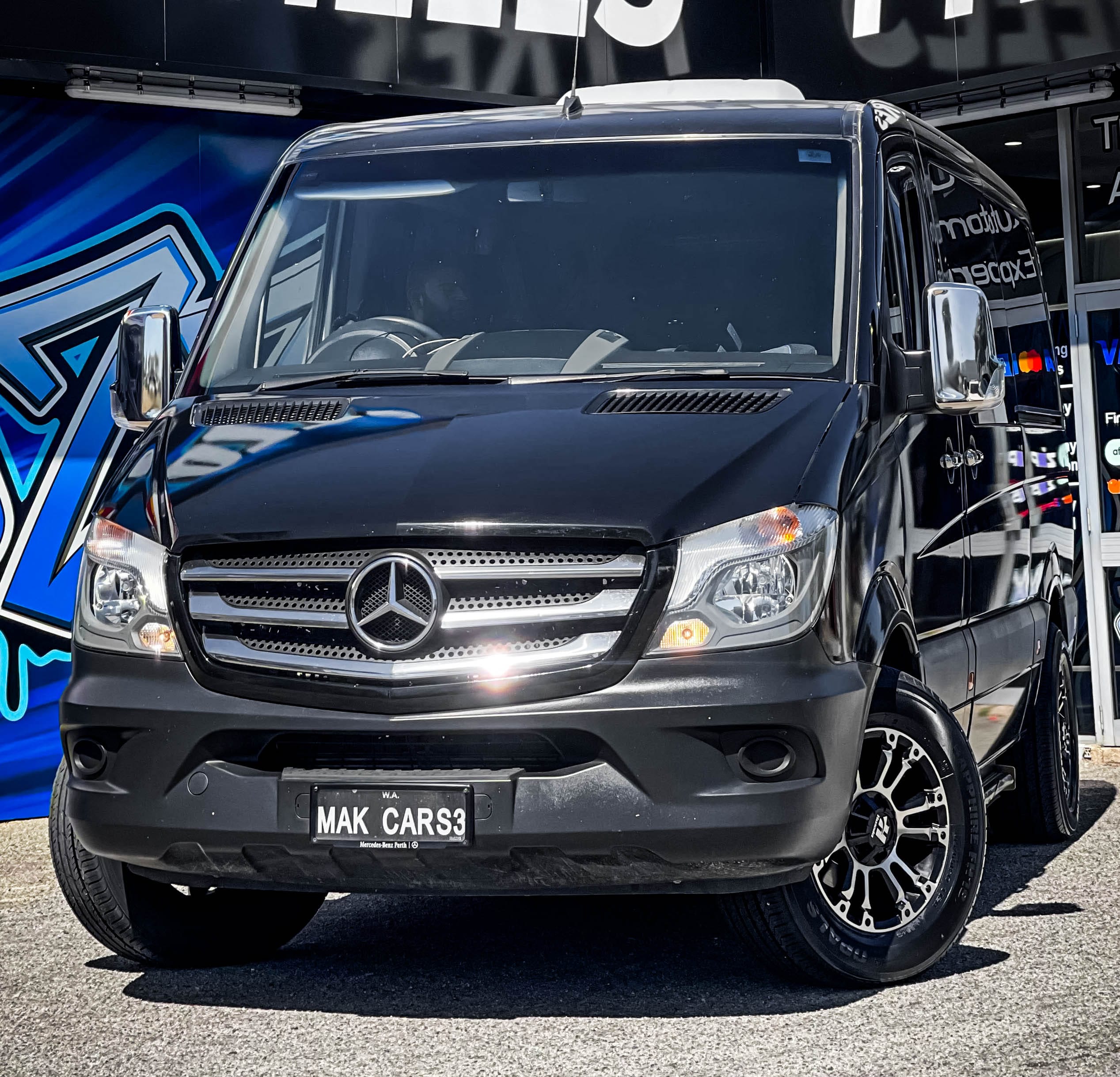 mercedes-benz sprinter hussla ambush machined face wheel #16784