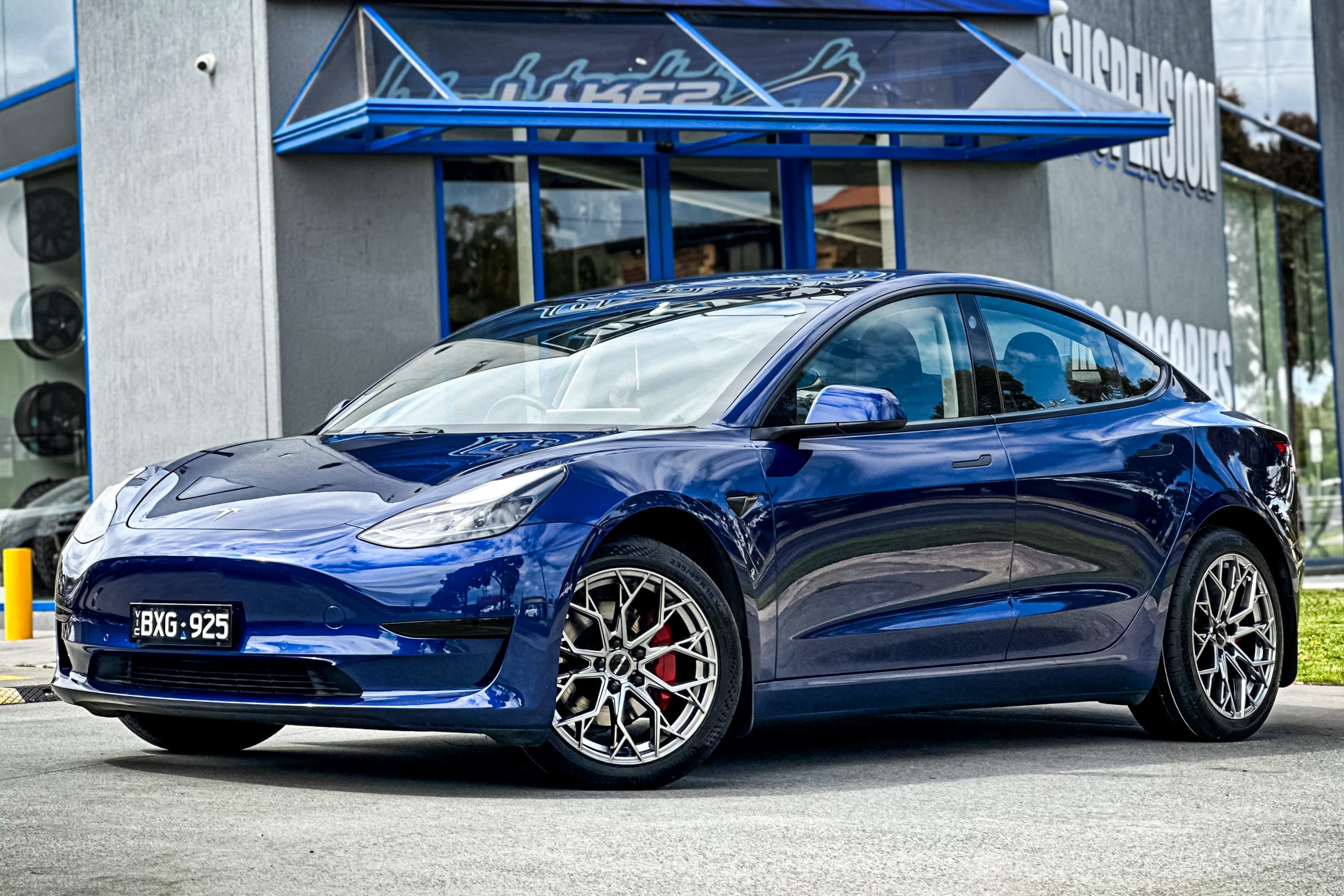 TESLA MODEL 3 HUSSLA AMSTERDAM HYPER BLACK Wheel #16931