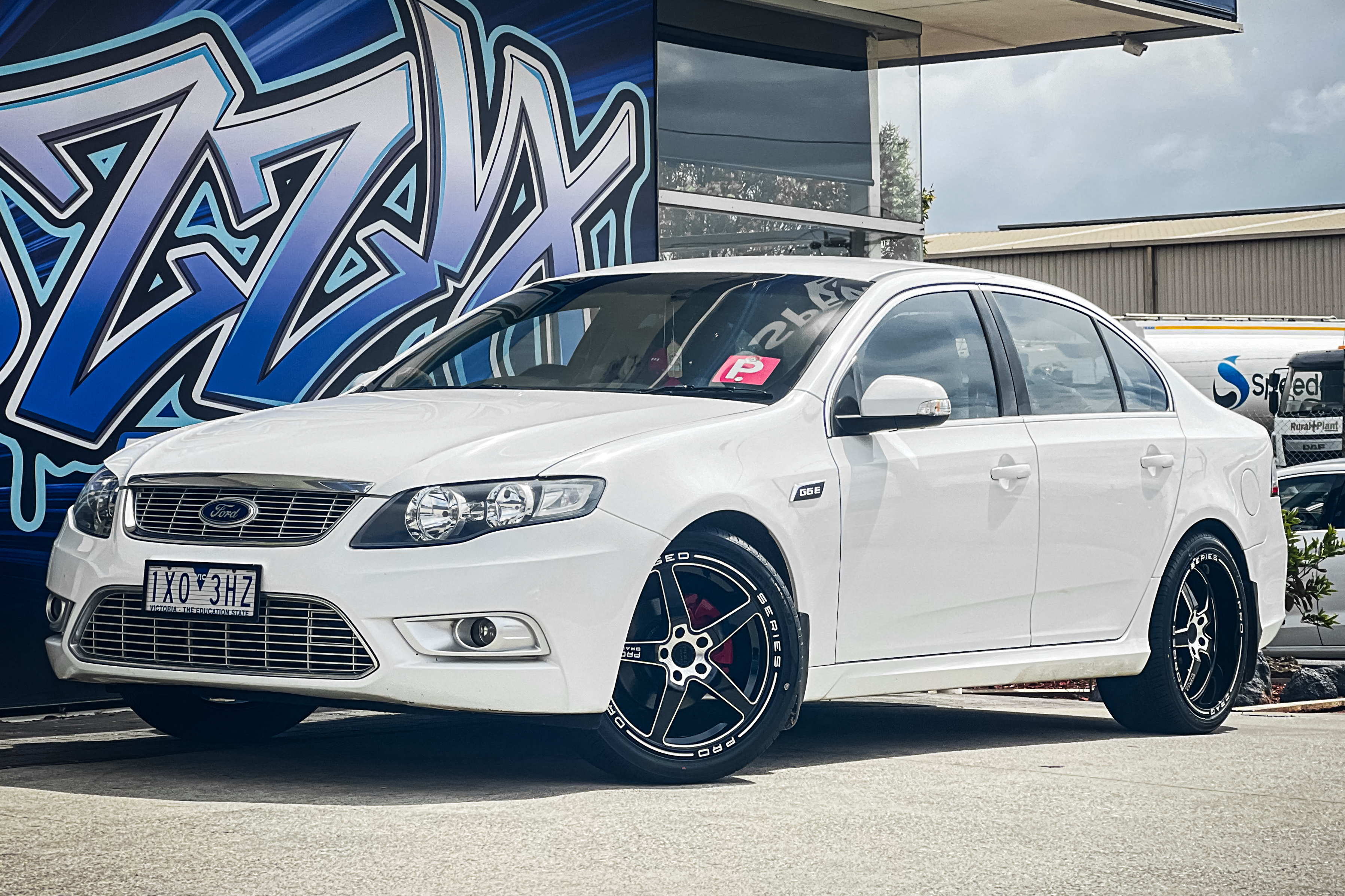 ford falcon pro drag pd1 black lip wheel #17005