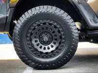 jeep gladiator hussla strikeforce matte black wheel #17021