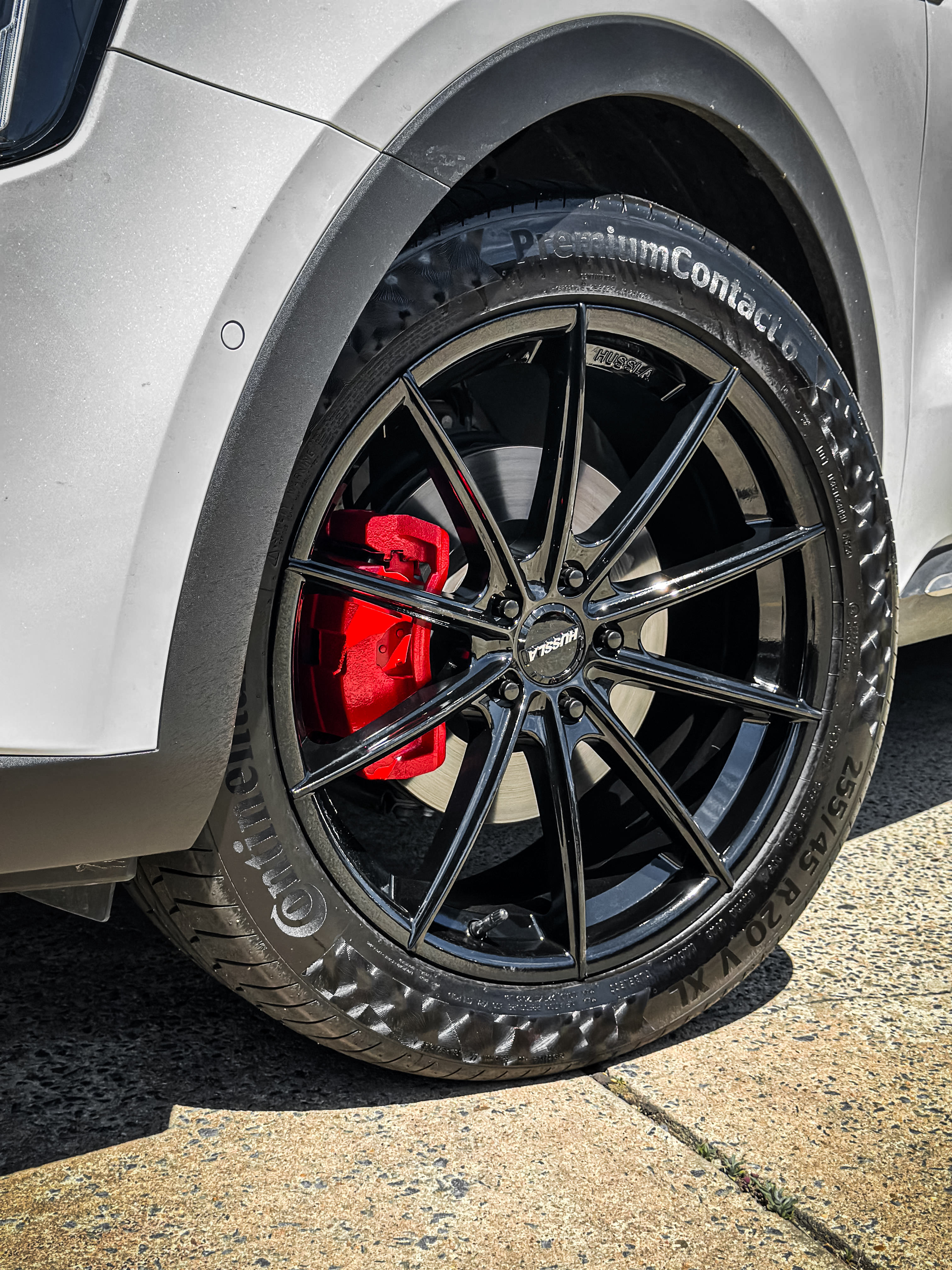 kia sorento hussla moz gloss black wheel #17270