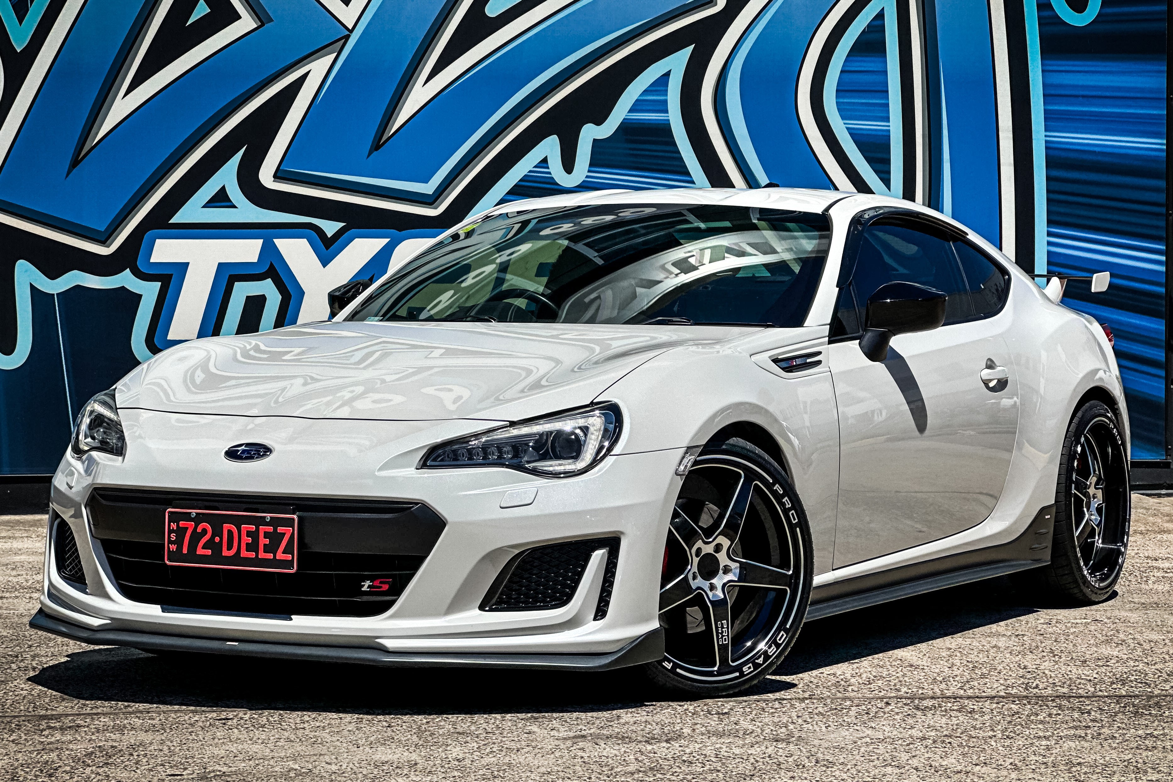 subaru brz pro drag pd1 black lip wheel #17294
