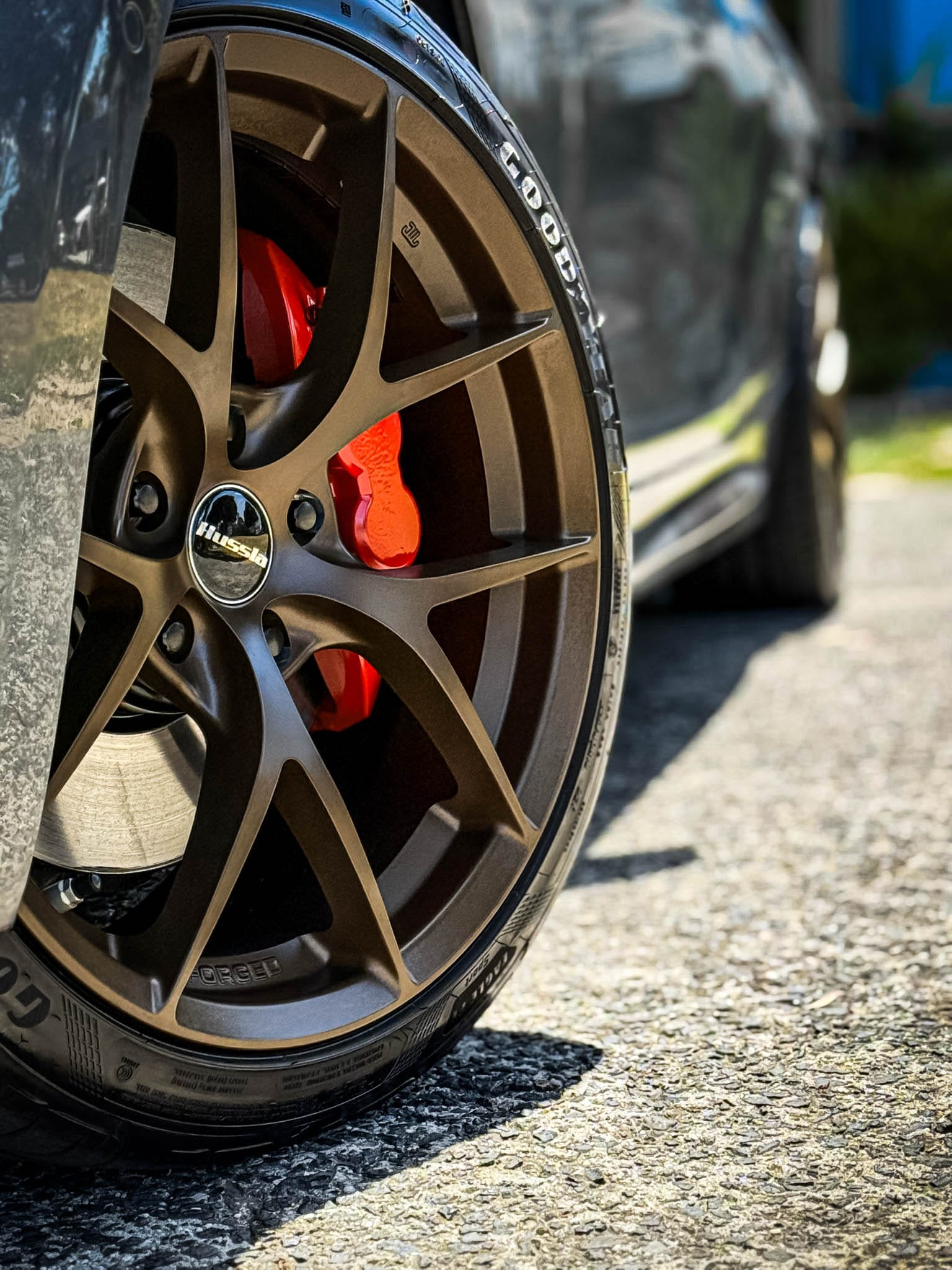 bmw 2 series hussla forged b5 matte bronze wheel #17492