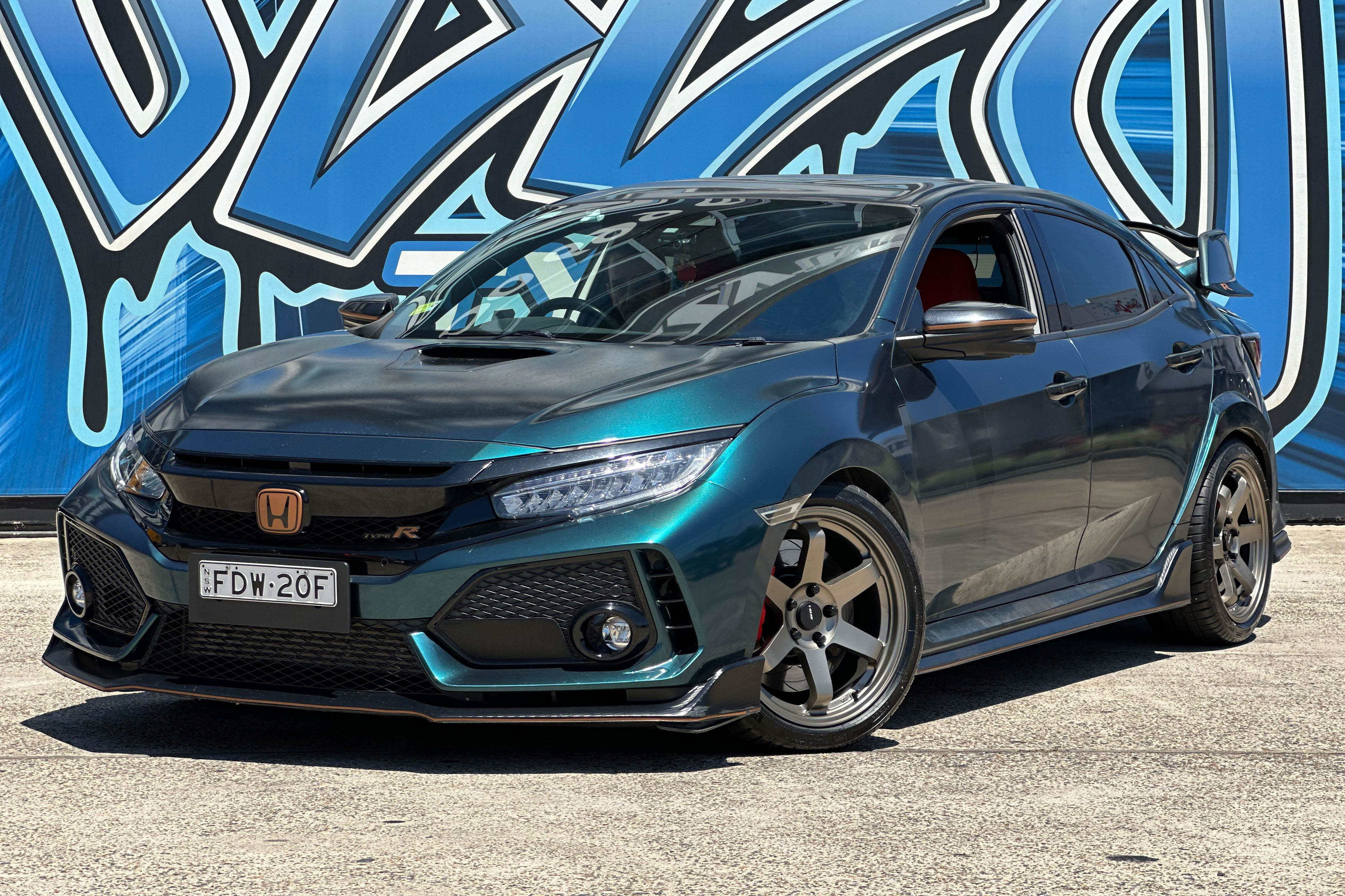 honda civic avid av-06 matte bronze wheel #17503