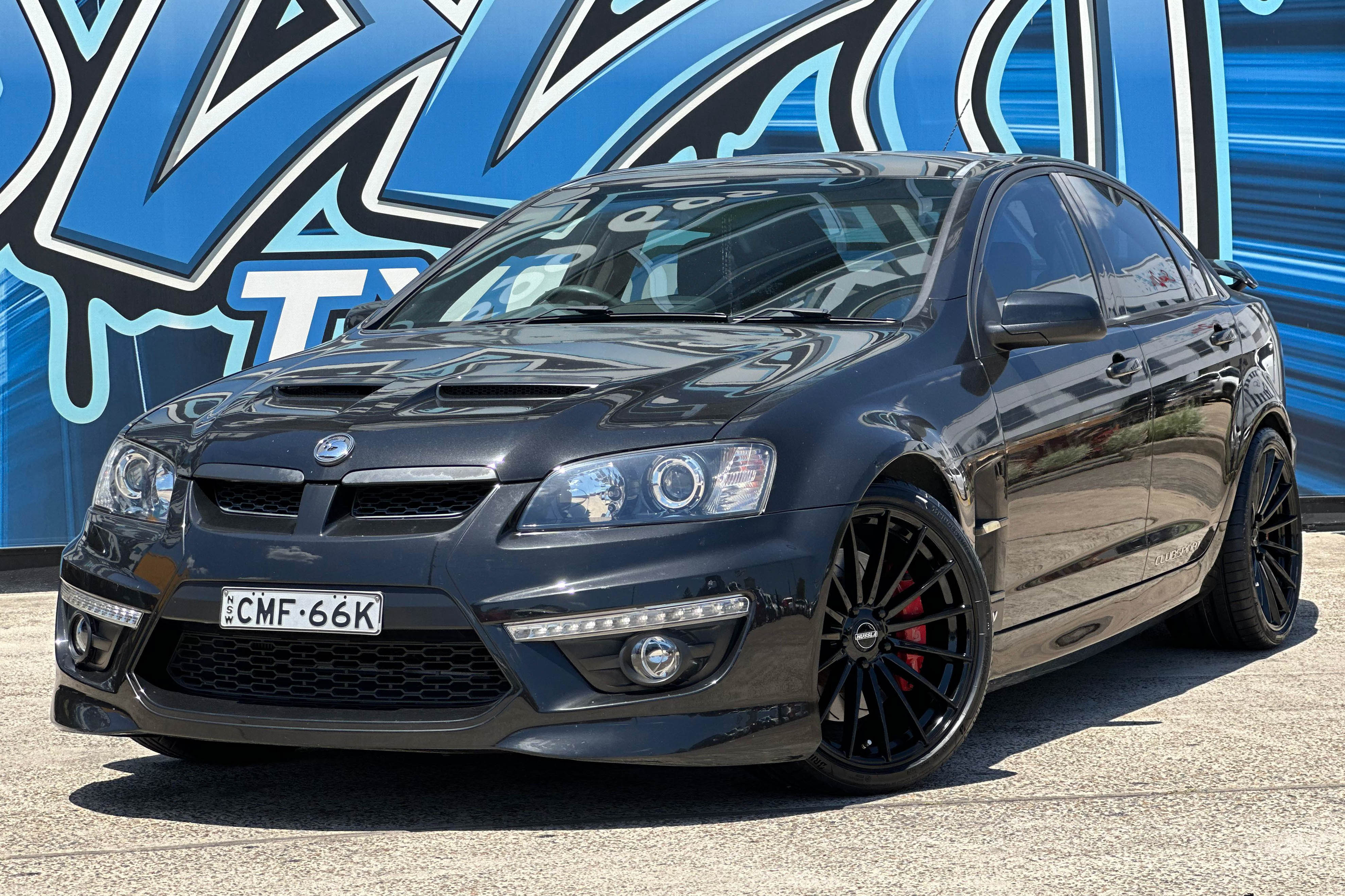 HOLDEN HSV CLUBSPORT HUSSLA BERLIN GLOSS BLACK Wheel #17504