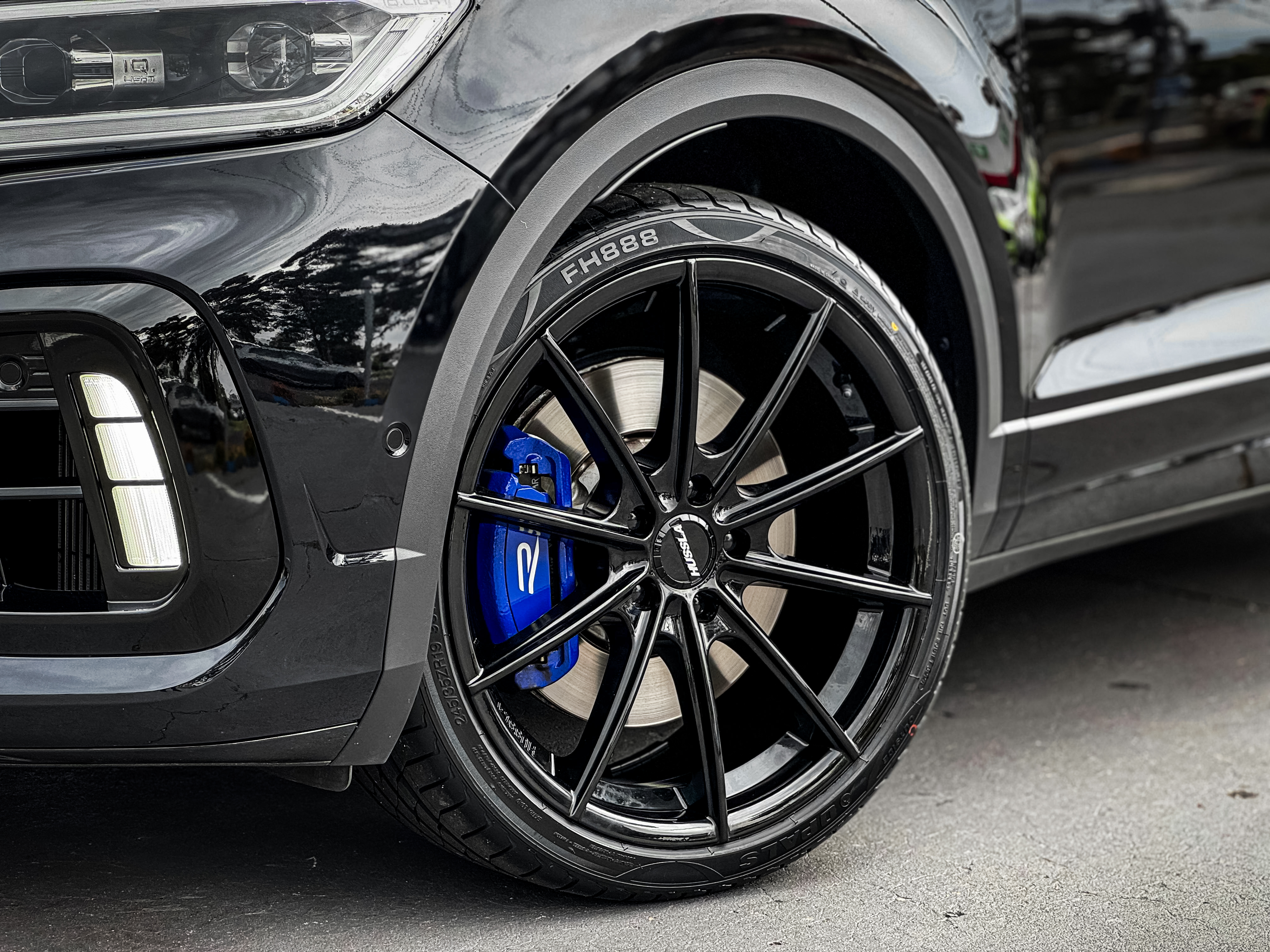 volkswagen t-roc hussla moz gloss black wheel #17622