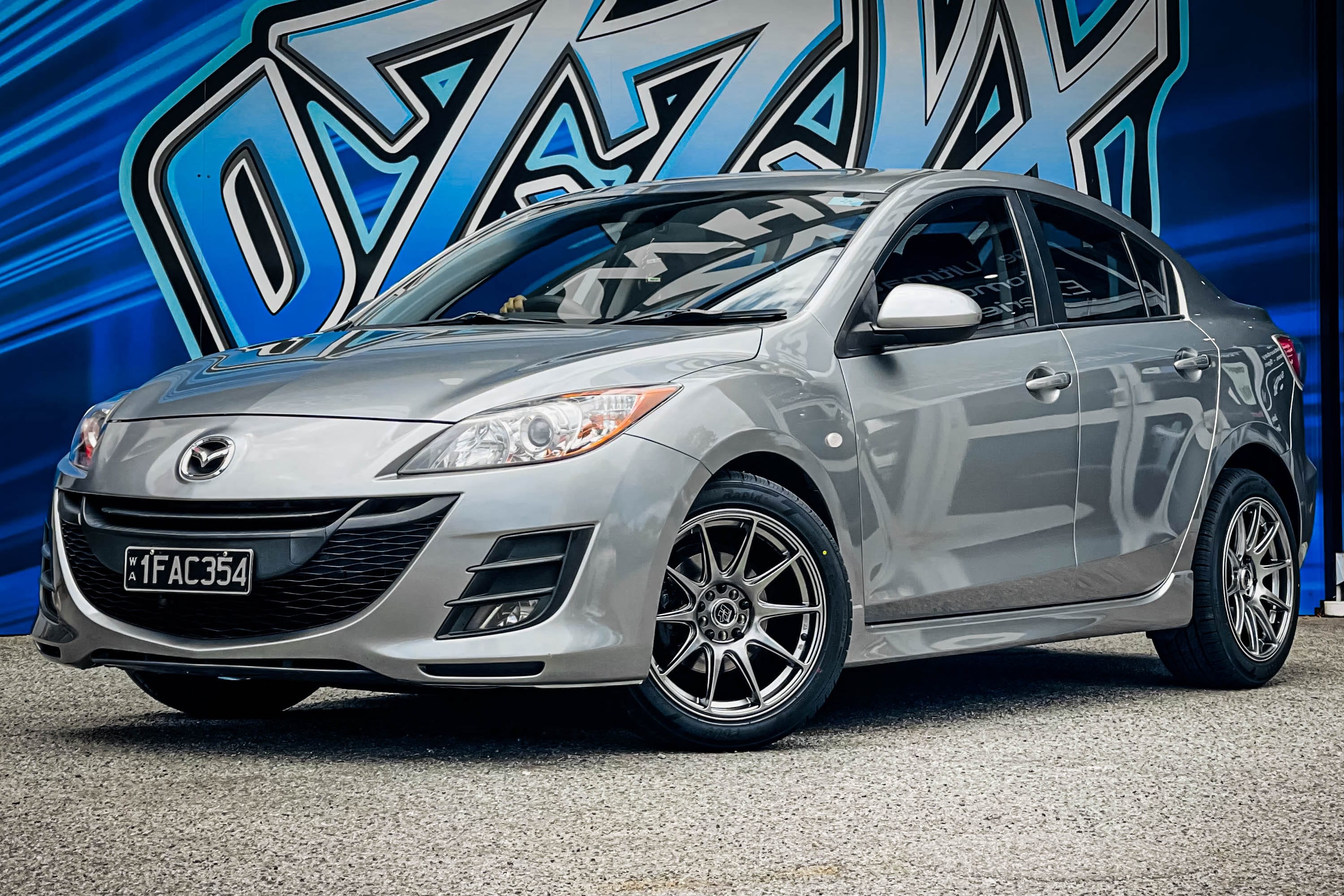 mazda 3 hussla 027 chromium wheel #17650