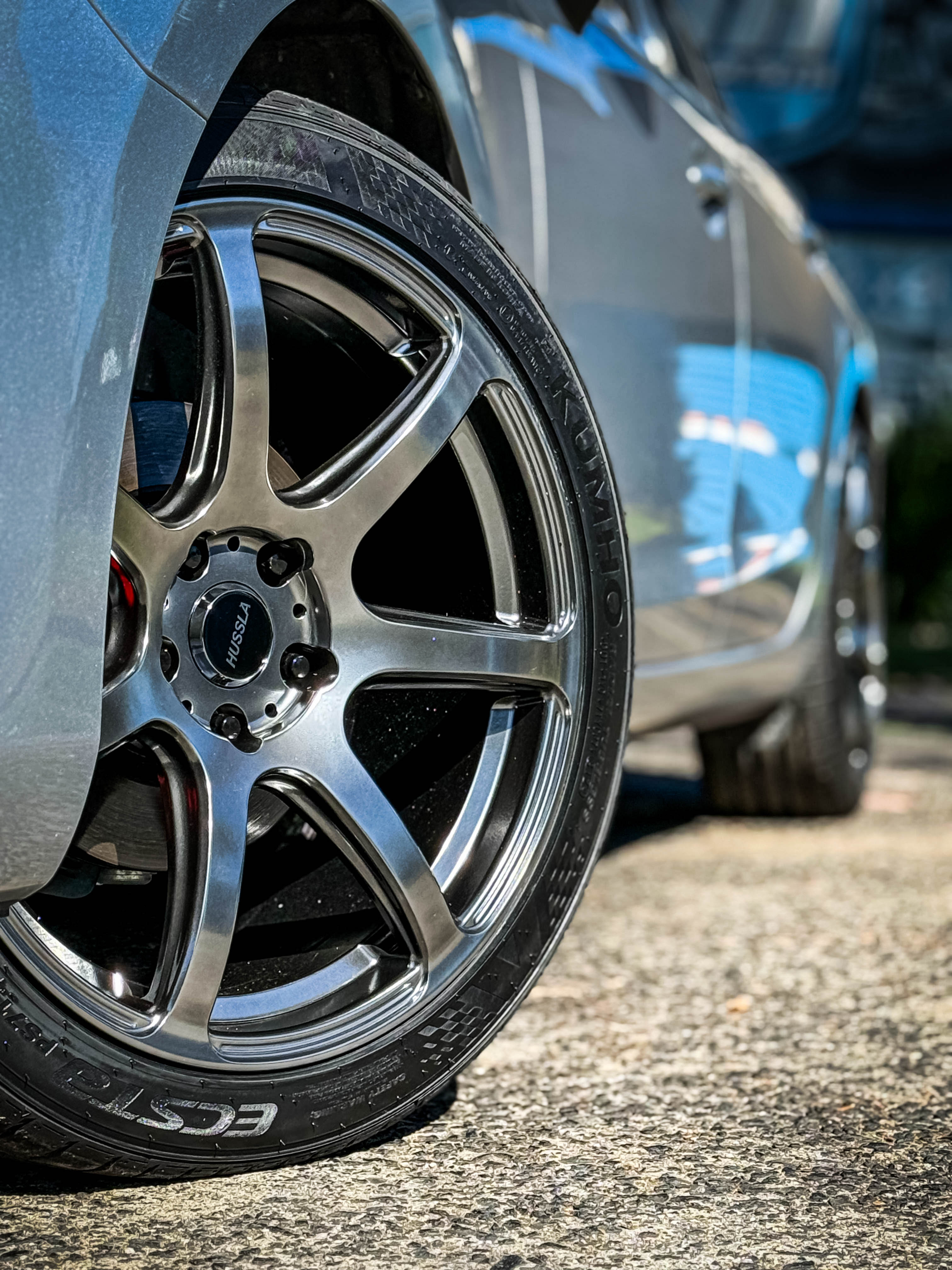 mazda 6 hussla osaka hyper black wheel #17653