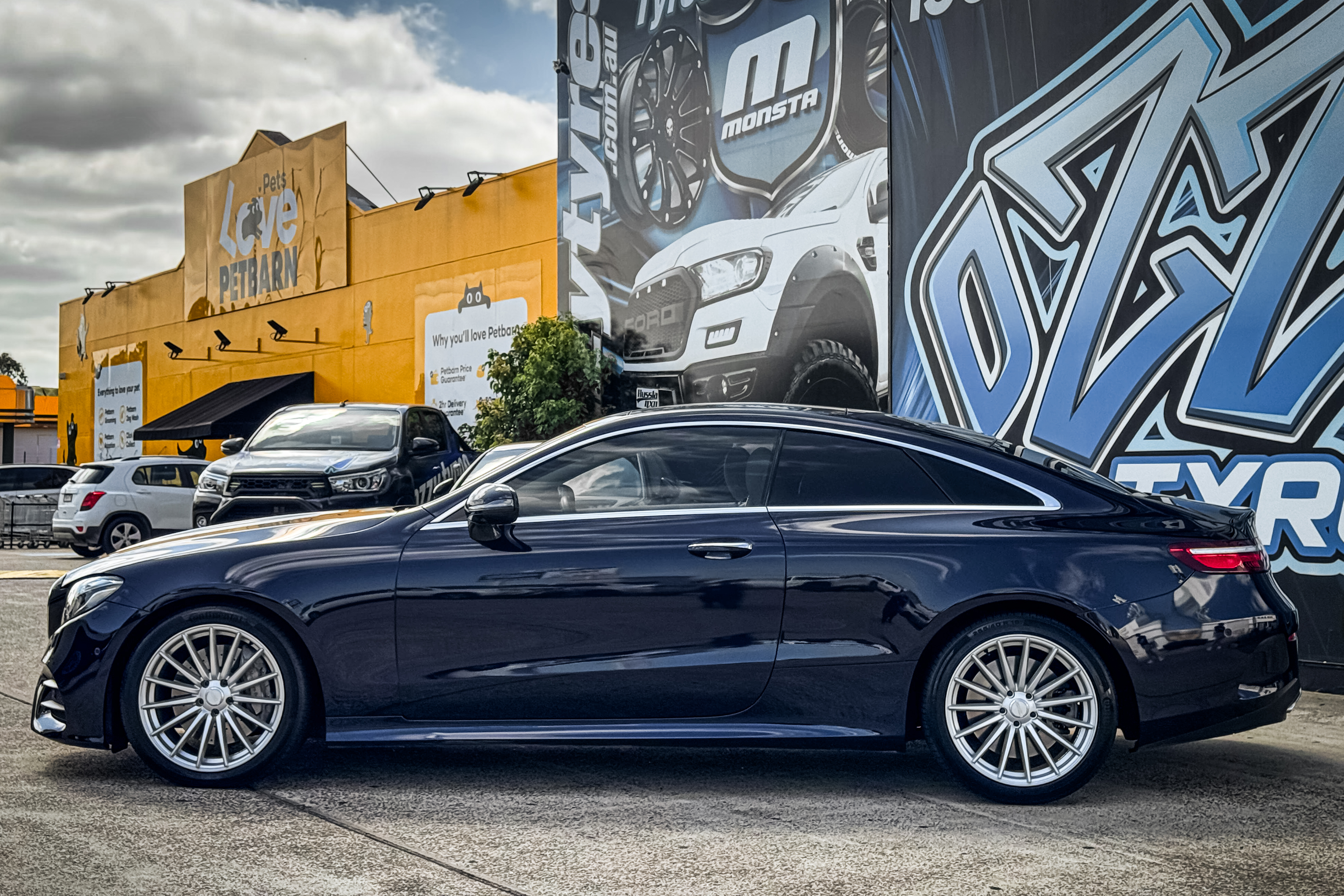 mercedes-benz e-class hussla berlin bright silver wheel #17802