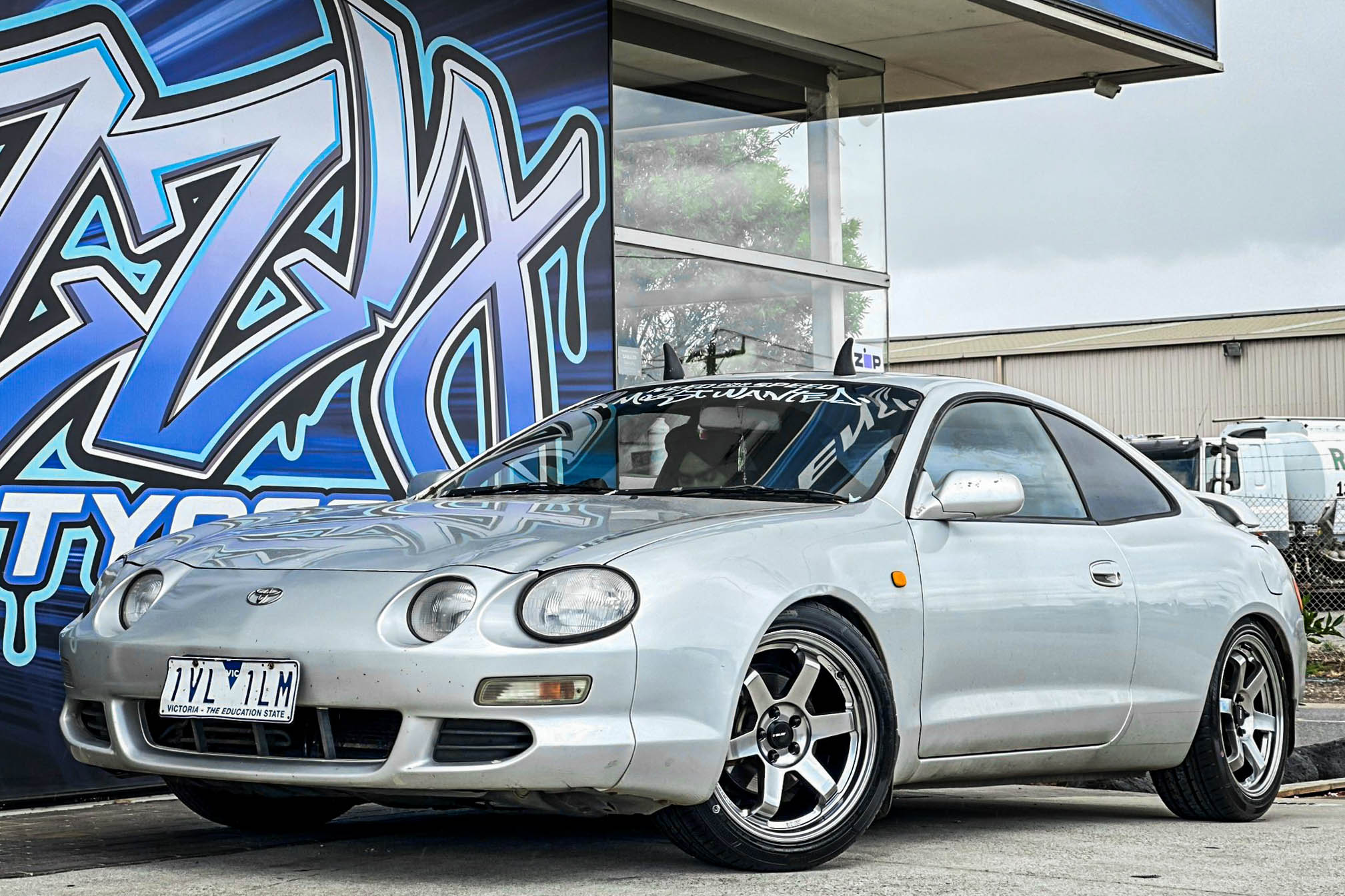 toyota celica avid av-44 hyper black wheel #17909