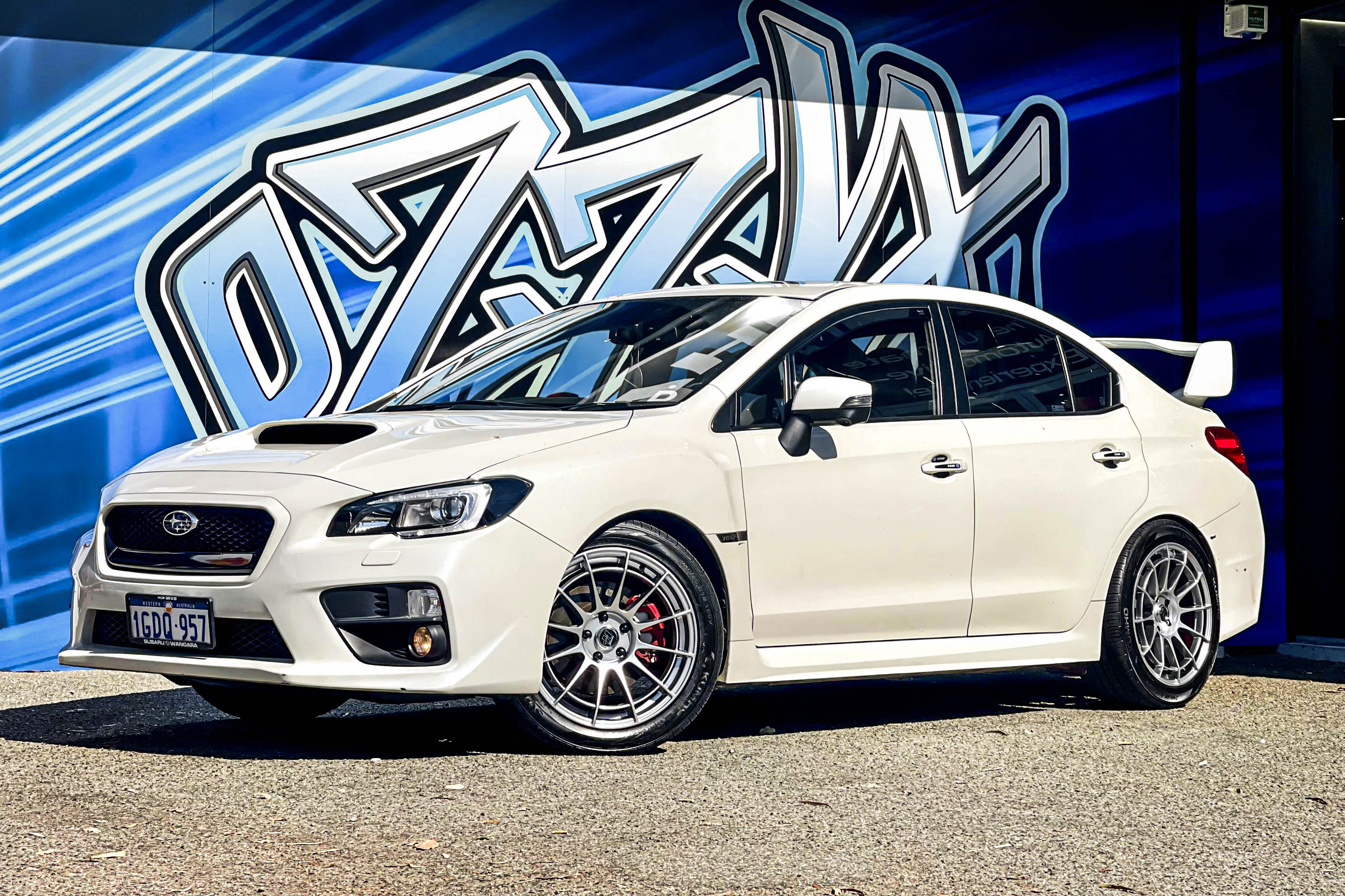 subaru wrx hussla tokyo hyper black wheel #18010