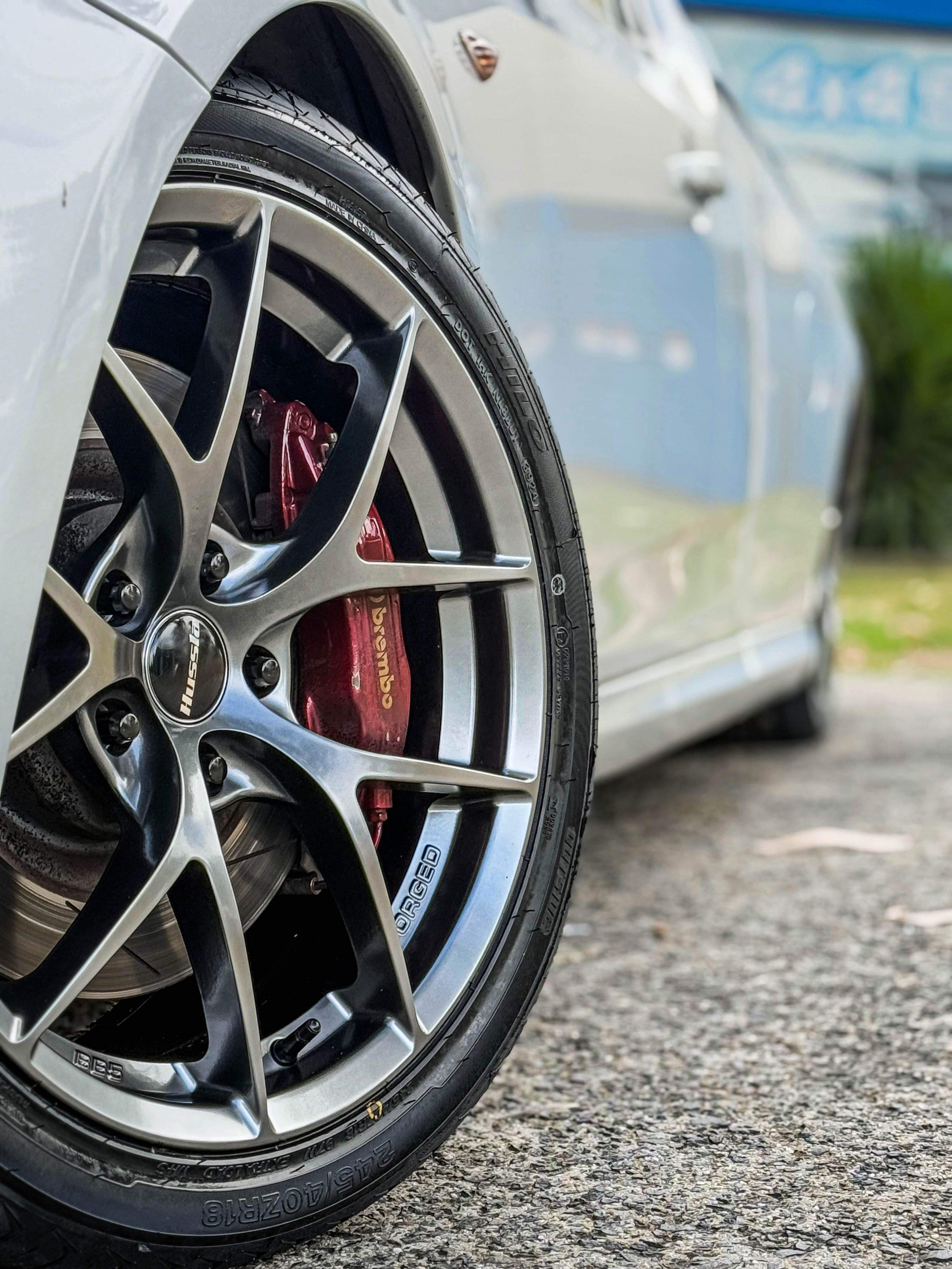 ford falcon ute hussla forged b5 diamond black wheel #18027