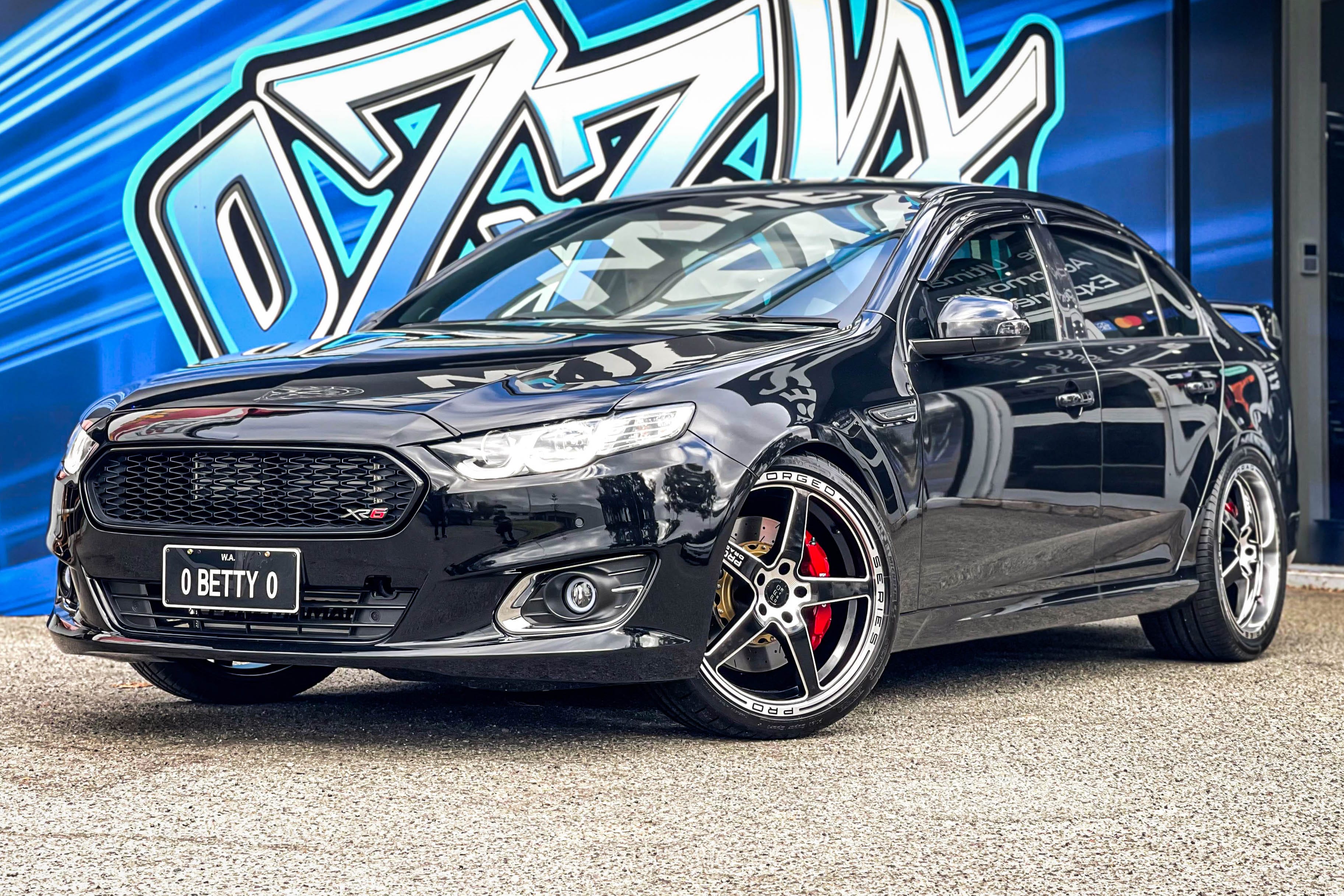 ford falcon pro drag pd1 black lip wheel #18213