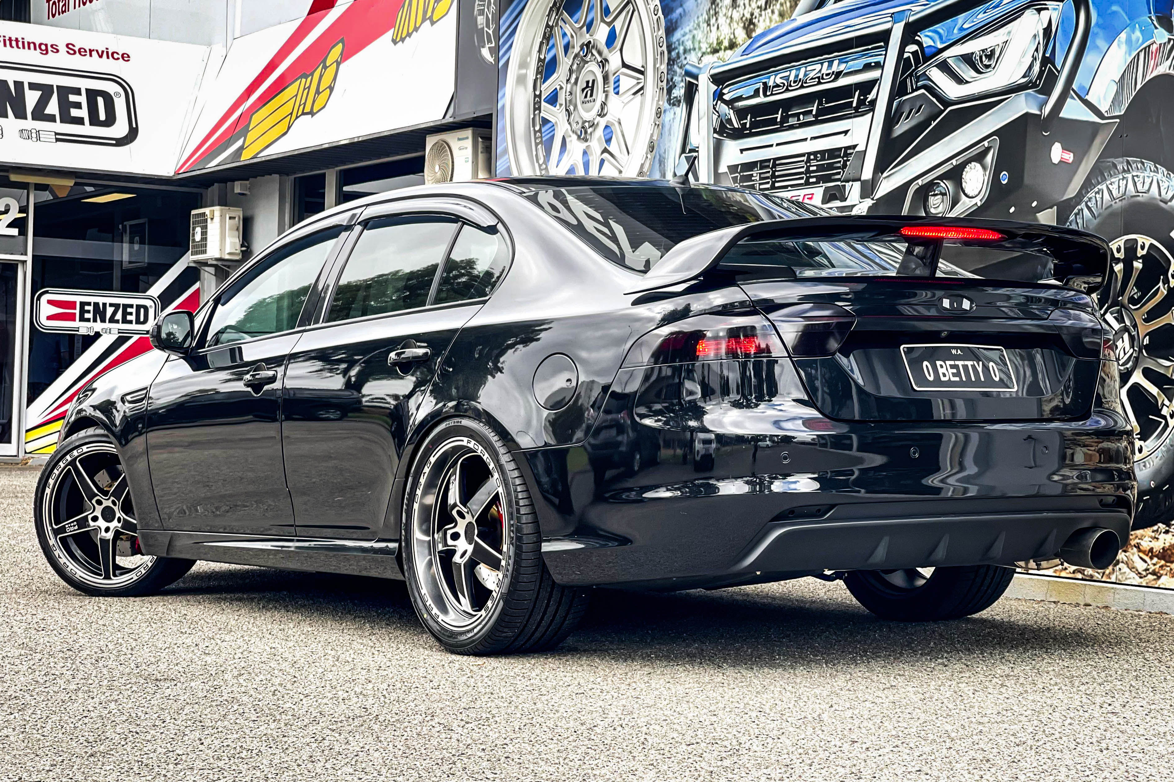 ford falcon pro drag pd1 black lip wheel #18213