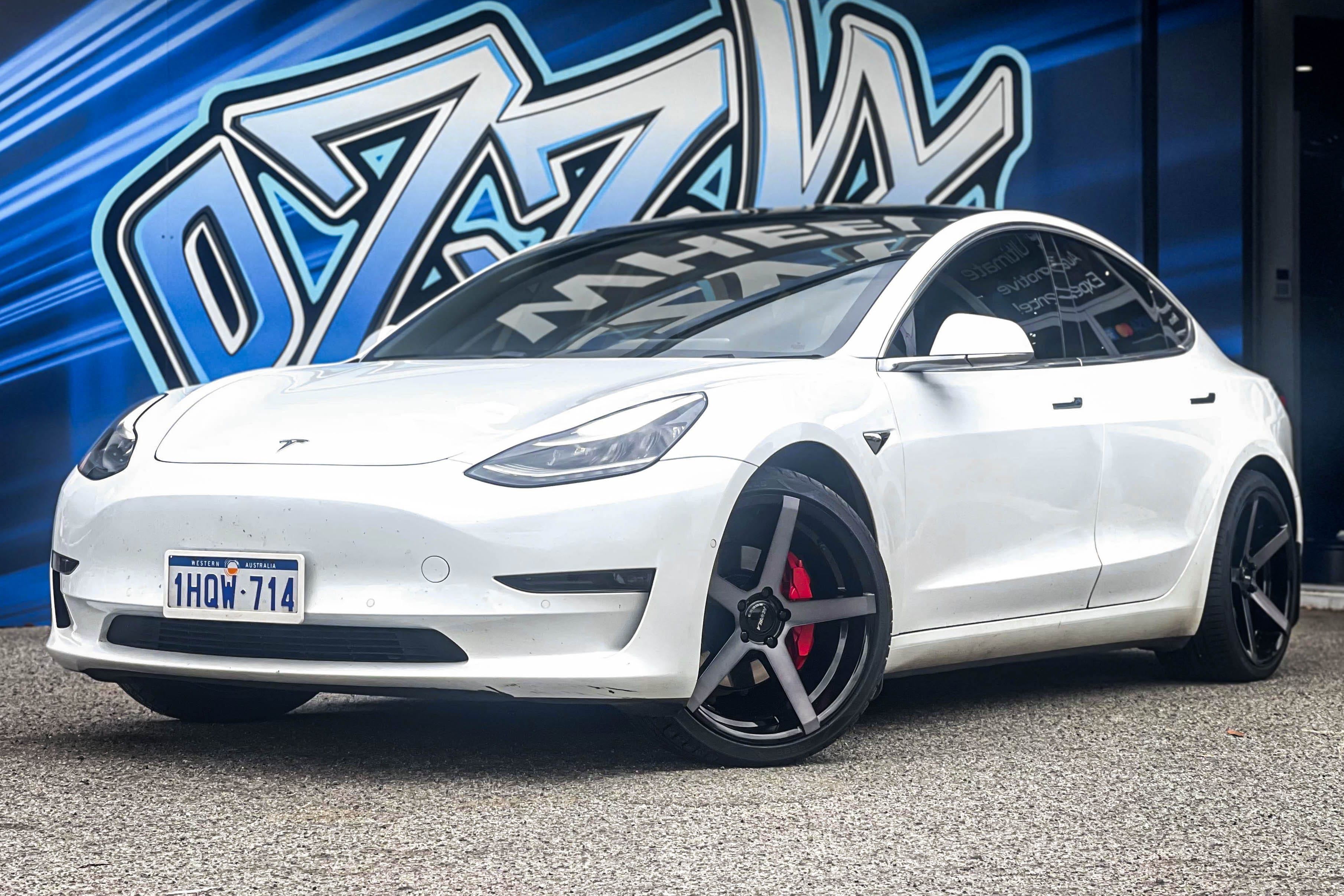 tesla model 3 hussla zane dark tint wheel #18230
