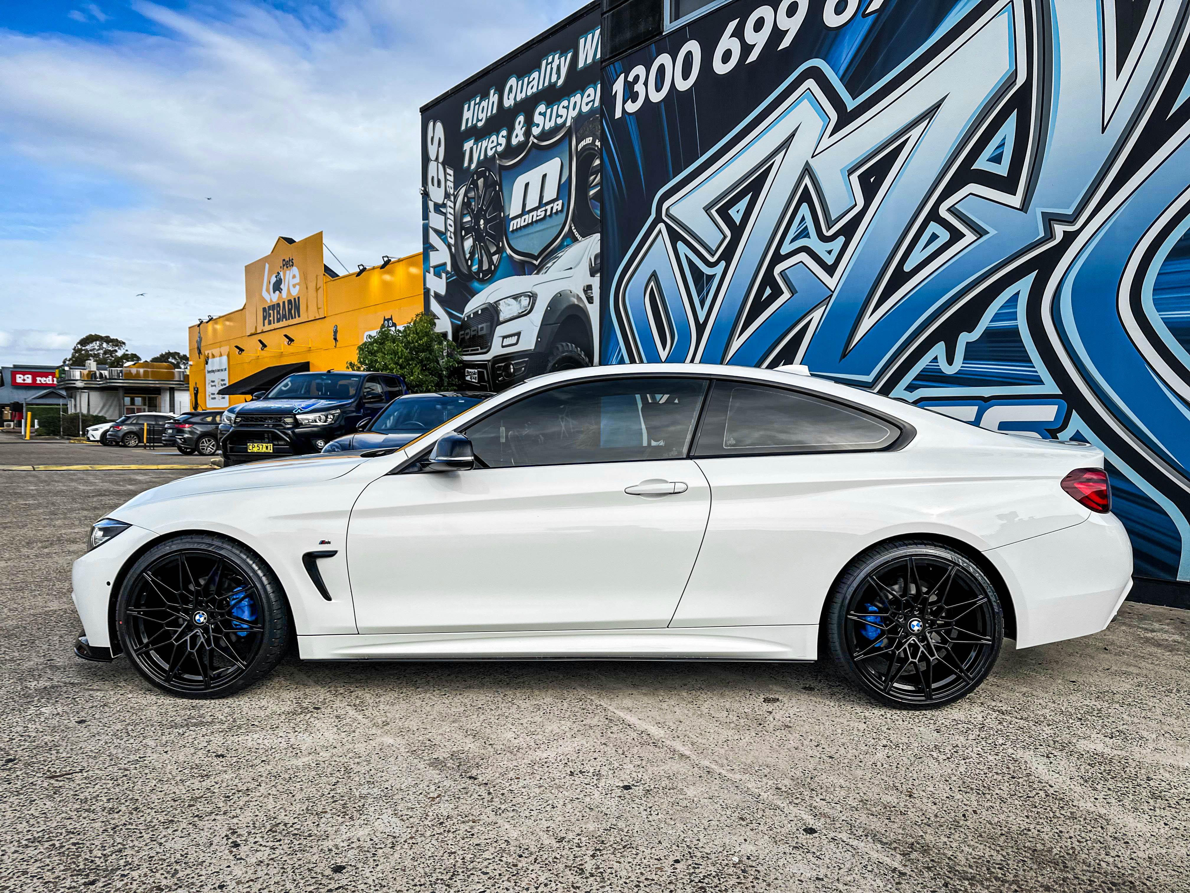 bmw 1 series euro spec replica web 877 gloss black wheel #18232