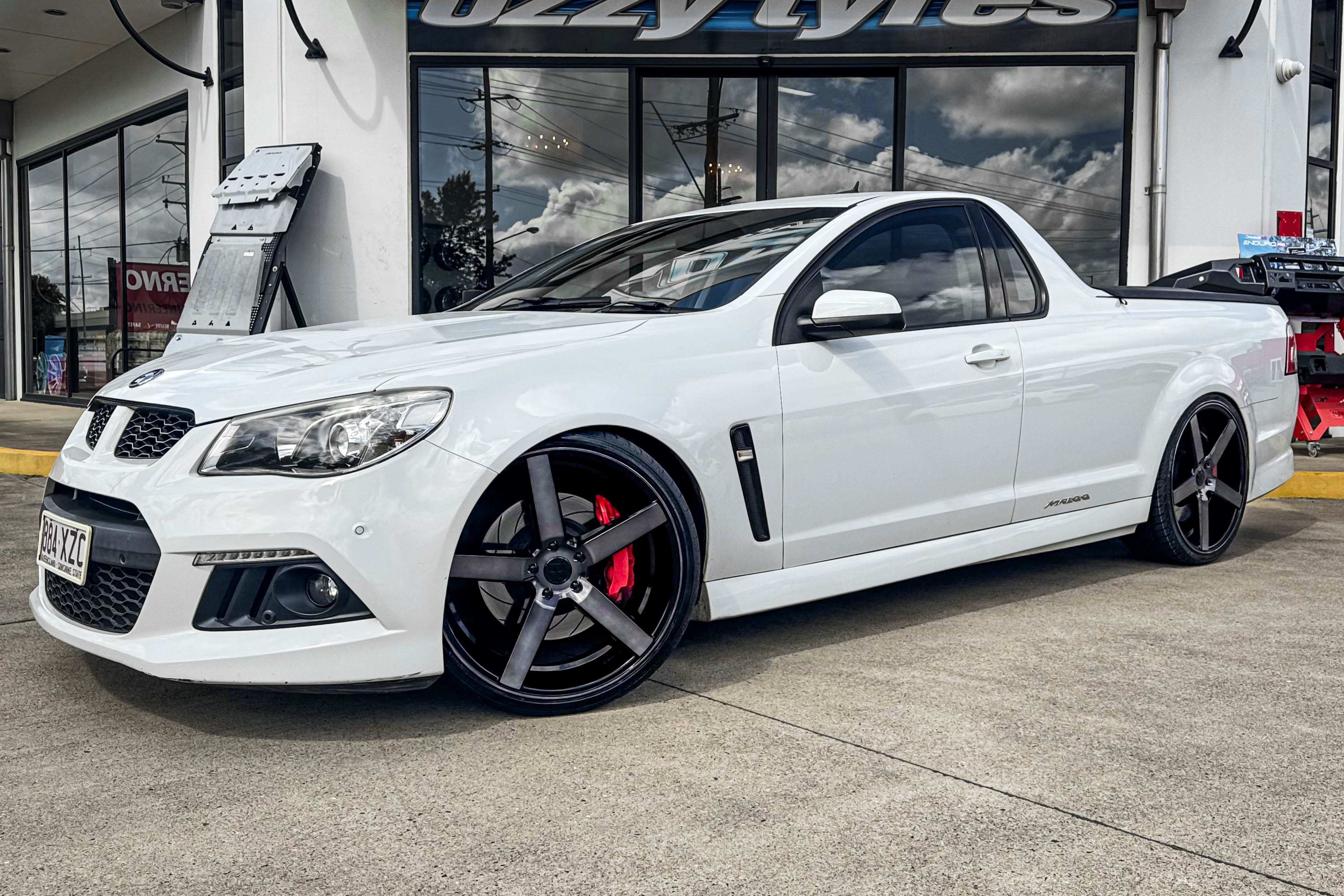 holden commodore ute hussla billz dark tint wheel #18259