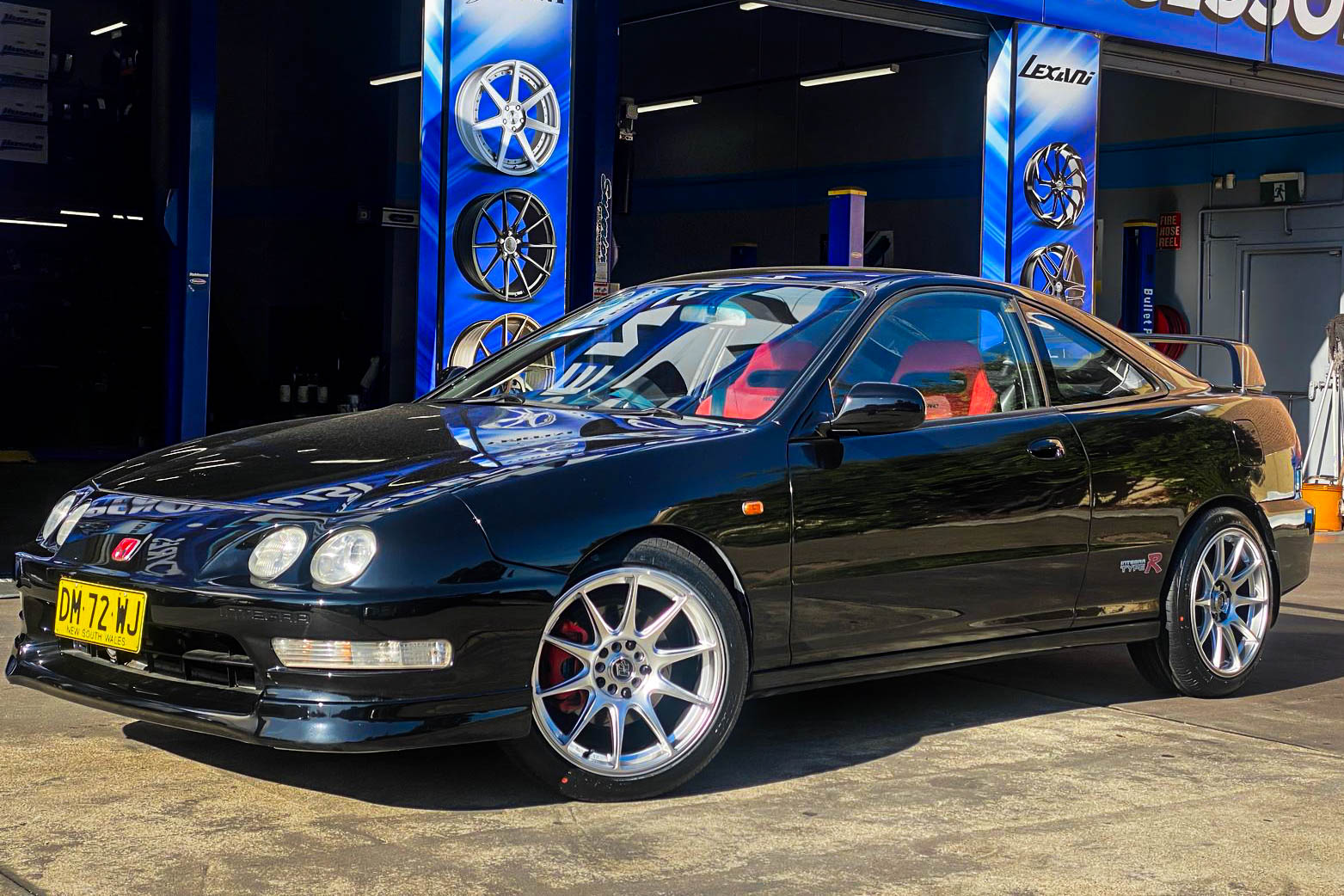 HONDA INTEGRA HUSSLA 027 CHROMIUM Wheel #18379